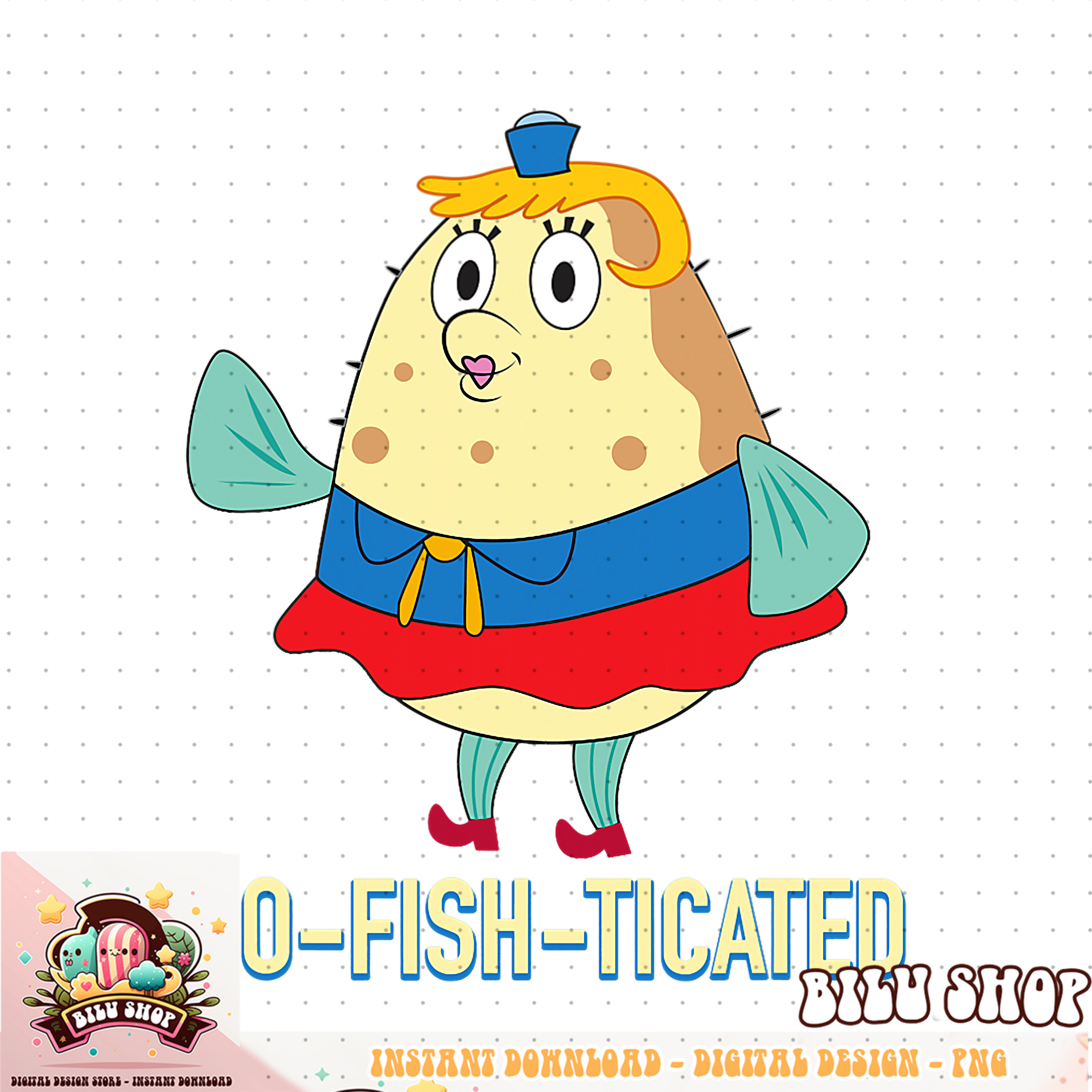 Mademark x SpongeBob SquarePants Mrs. Puff is So fish tica | Inspire Uplift