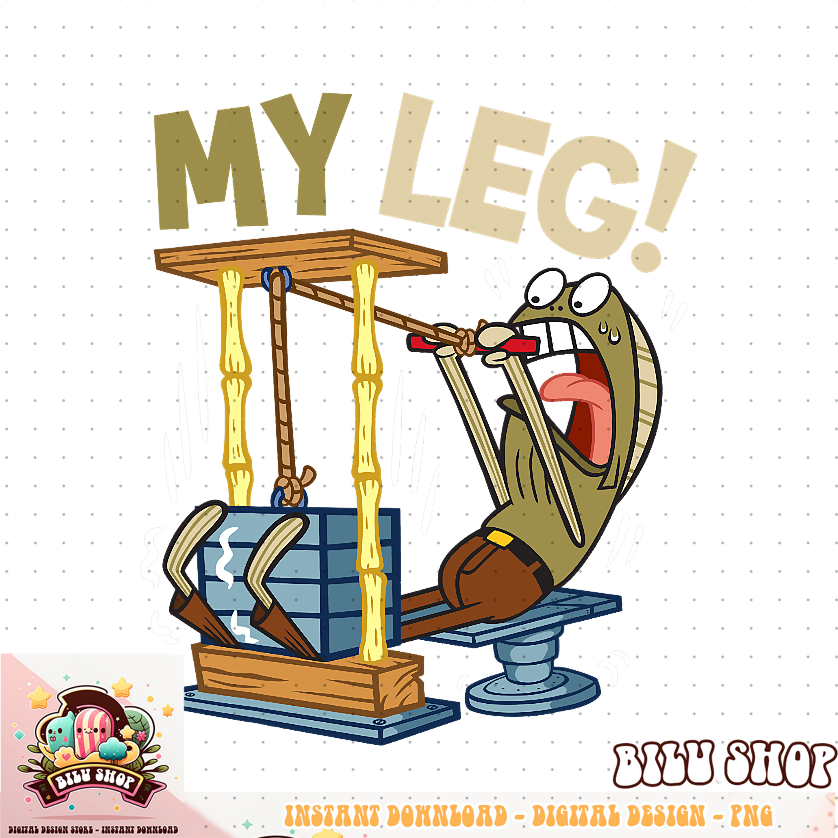 Mademark x SpongeBob SquarePants My Leg Legs Day Weight Li | Inspire Uplift