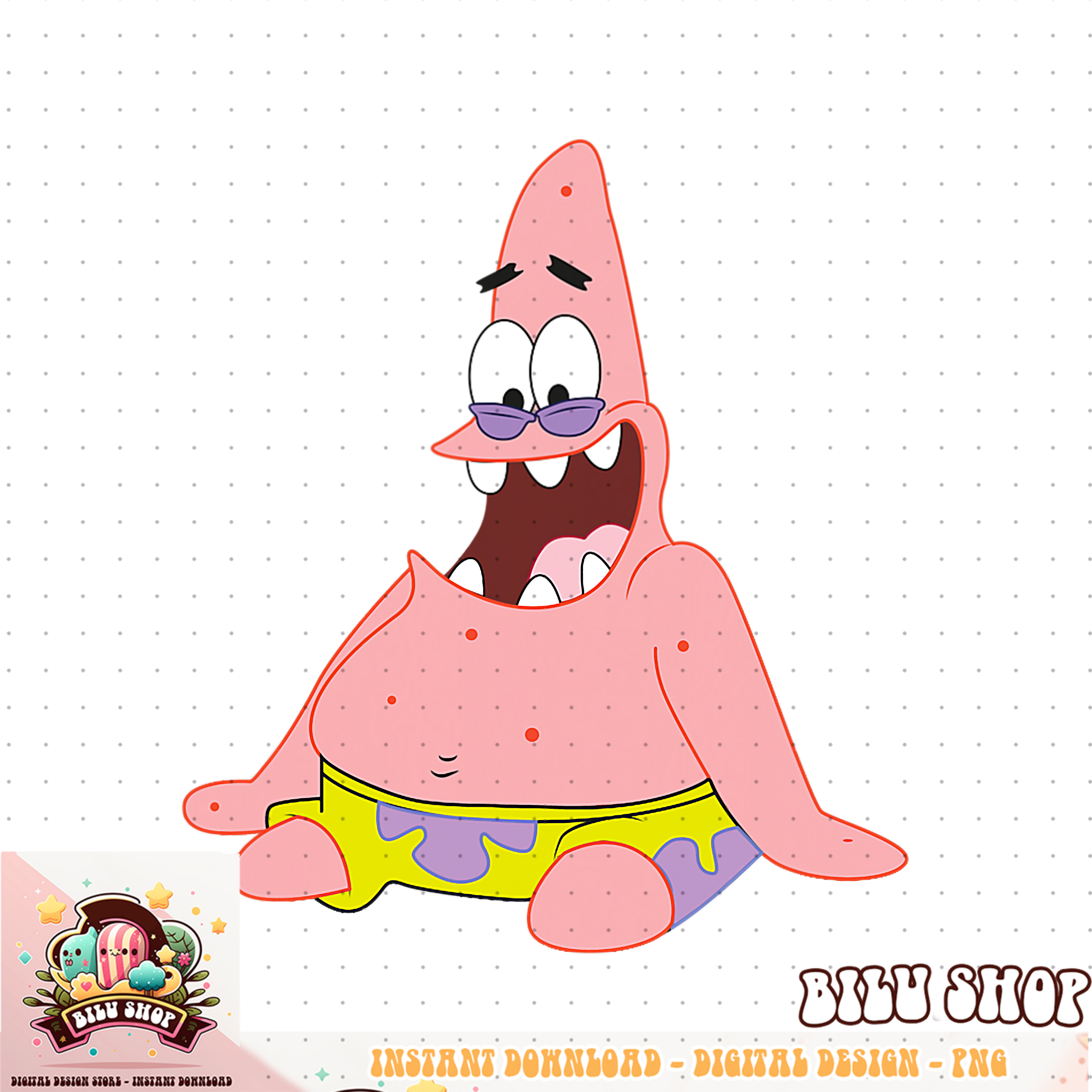 Mademark x SpongeBob SquarePants Patrick Star Maniacal L | Inspire Uplift