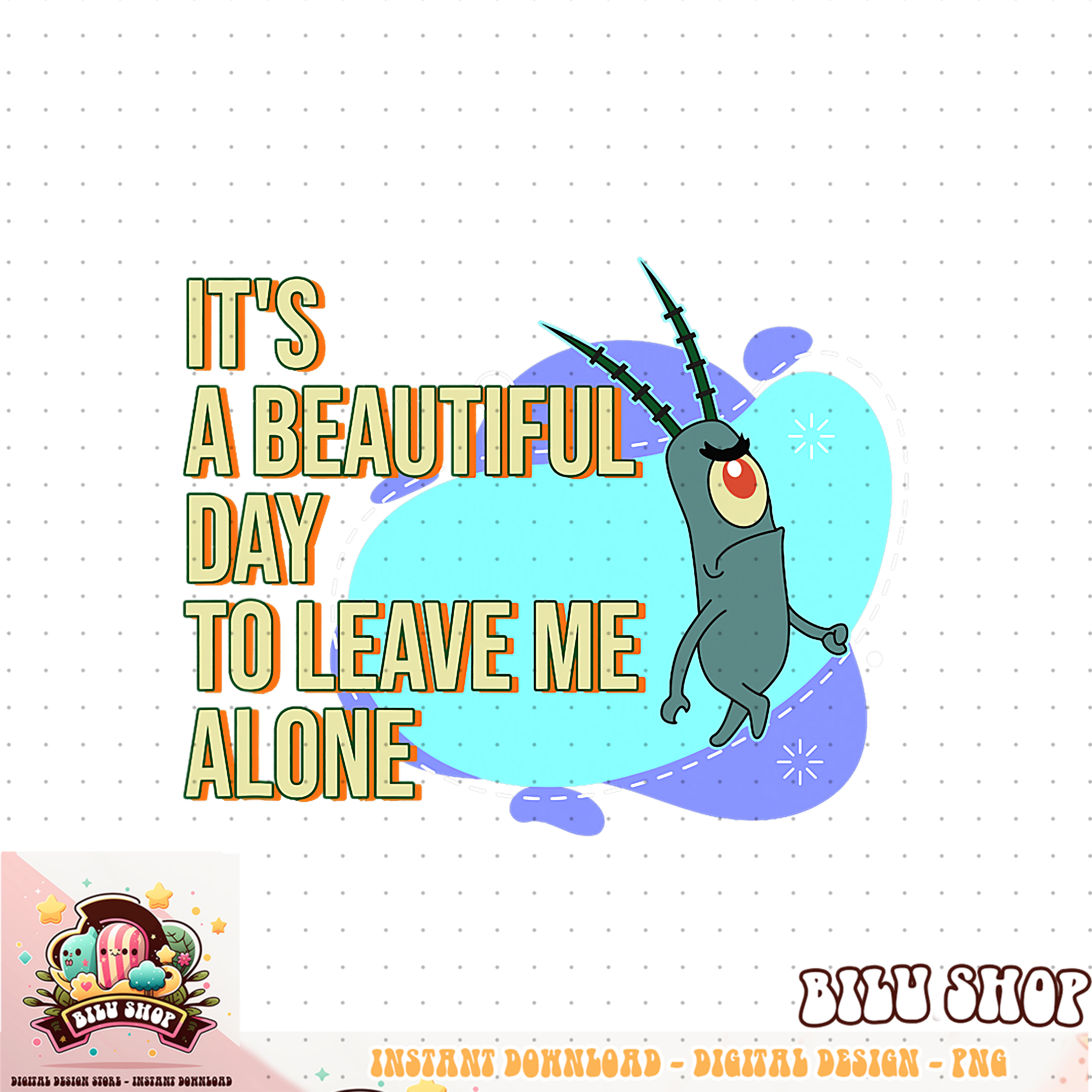 Mademark x SpongeBob SquarePants Plankton Beautiful Day | Inspire Uplift