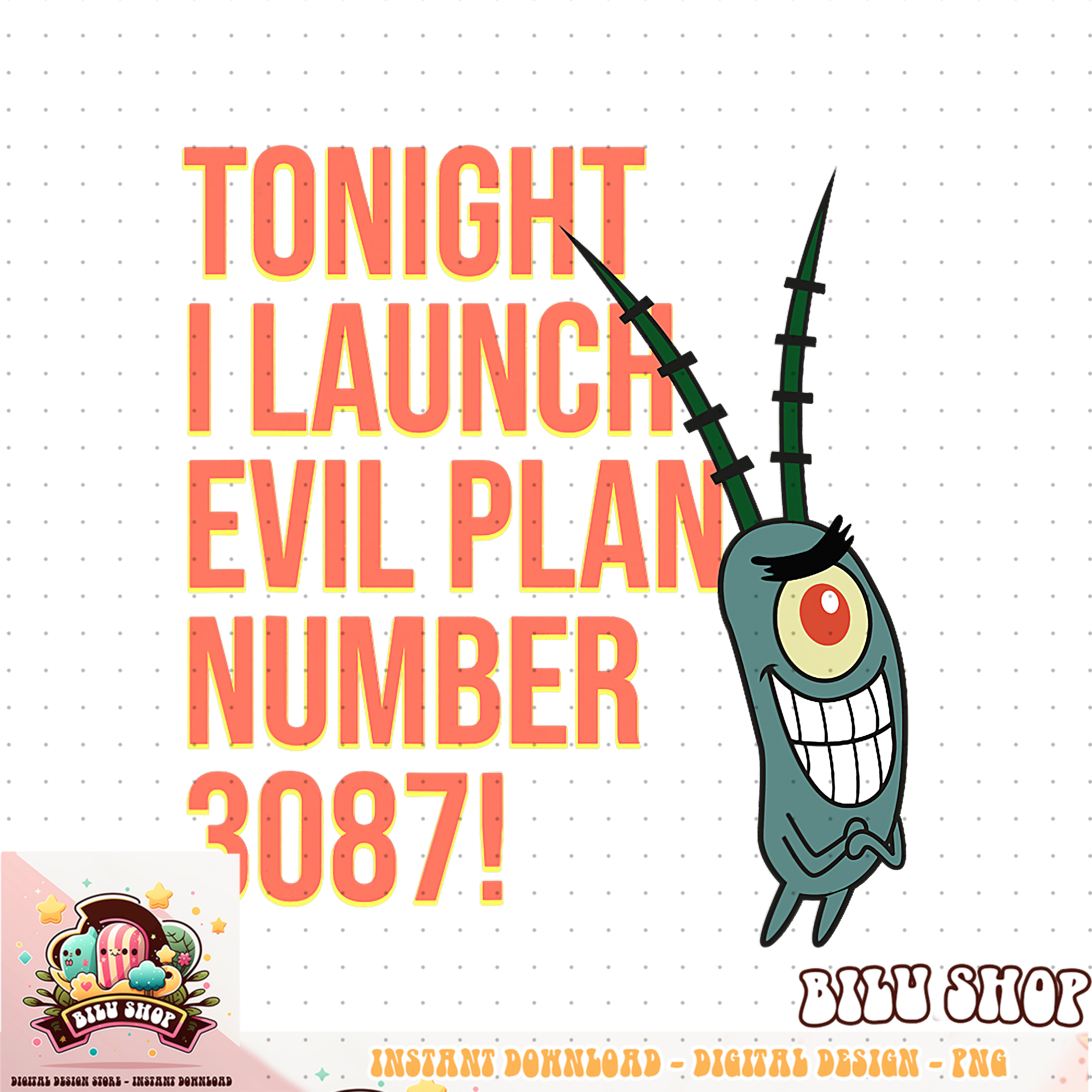 Mademark x SpongeBob SquarePants Plankton Evil Plan Numb | Inspire Uplift