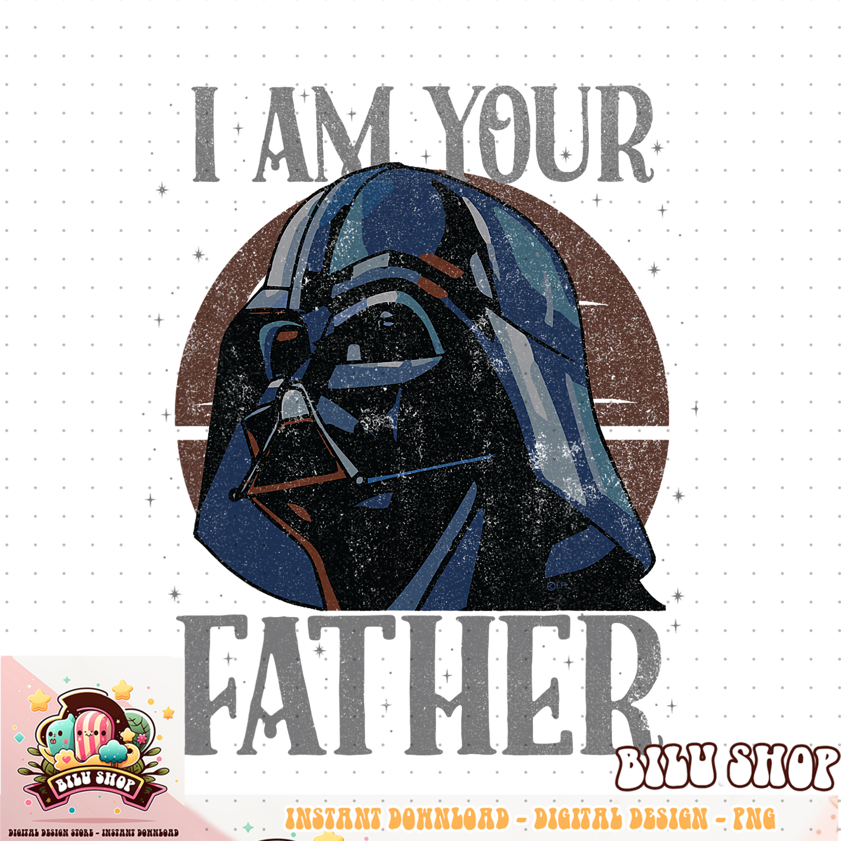 Star Wars Darth Vader I Am Your Father Retro T-Shirt | Inspire Uplift