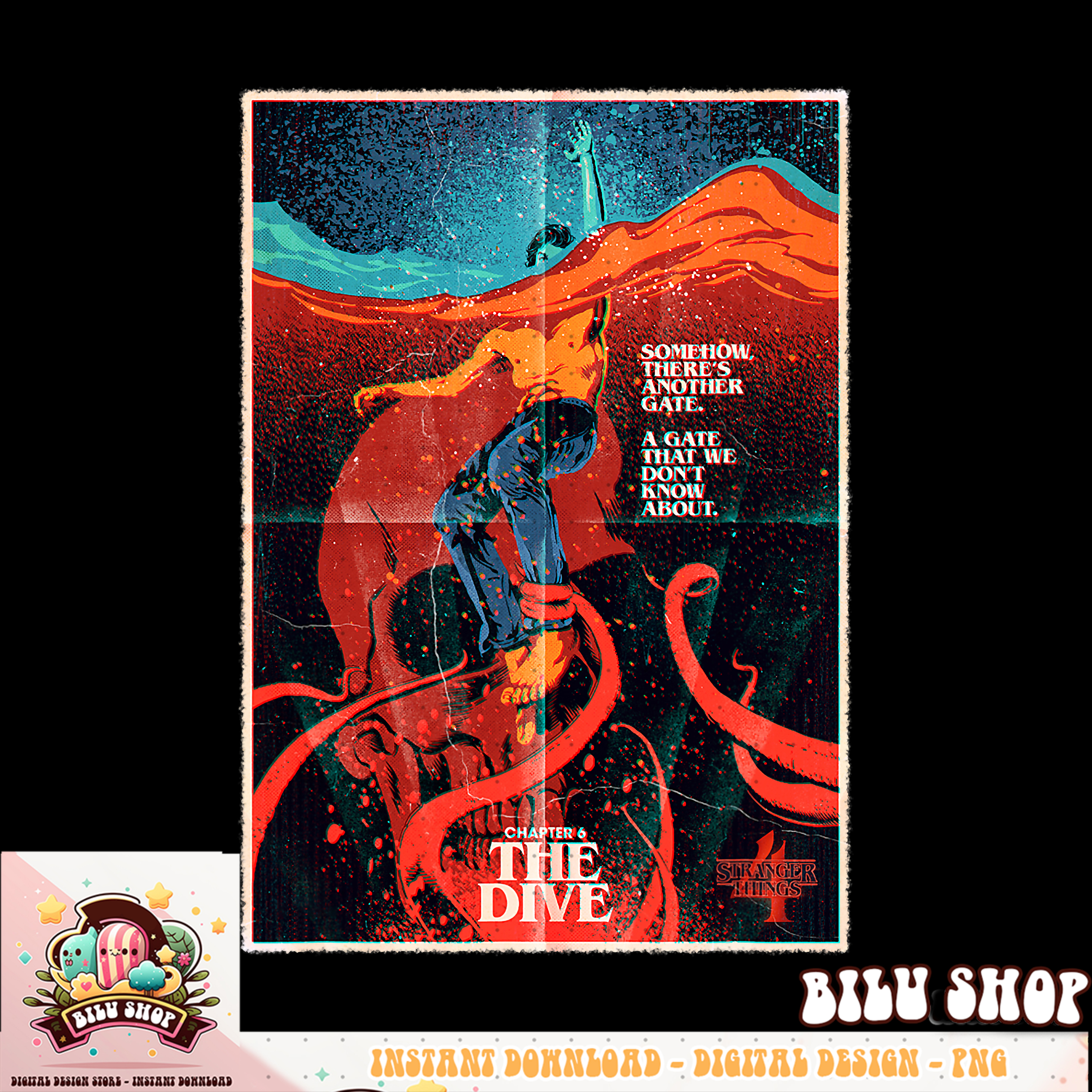 Stranger Things 4 Chapter 6 The Dive Steve Harrington T-Shir | Inspire ...