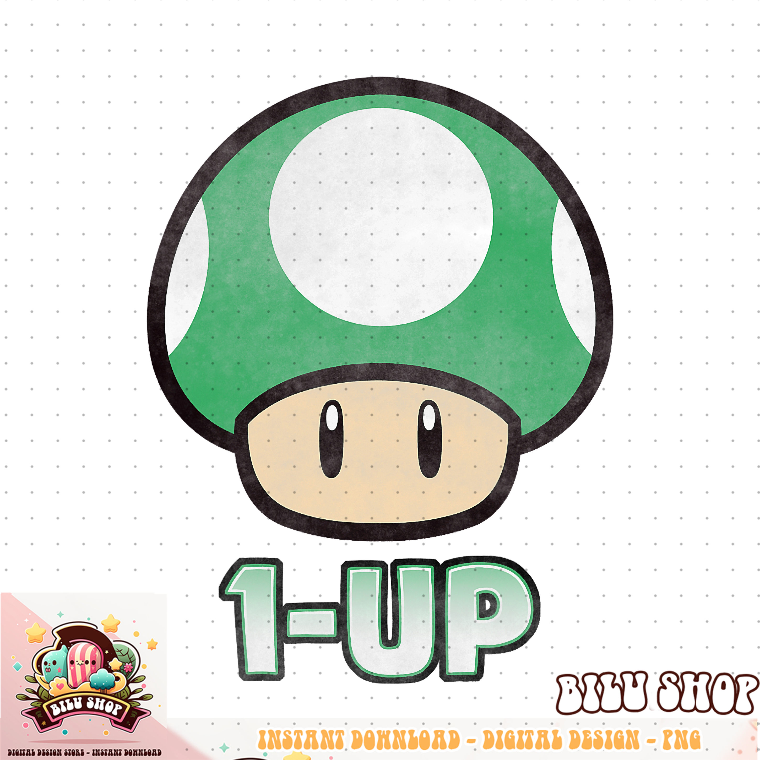 Super Mario 1 Up Mushroom png download | Inspire Uplift