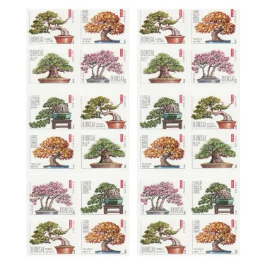 Bonsai Tres forever postage stamp-5 sheets | Inspire Uplift