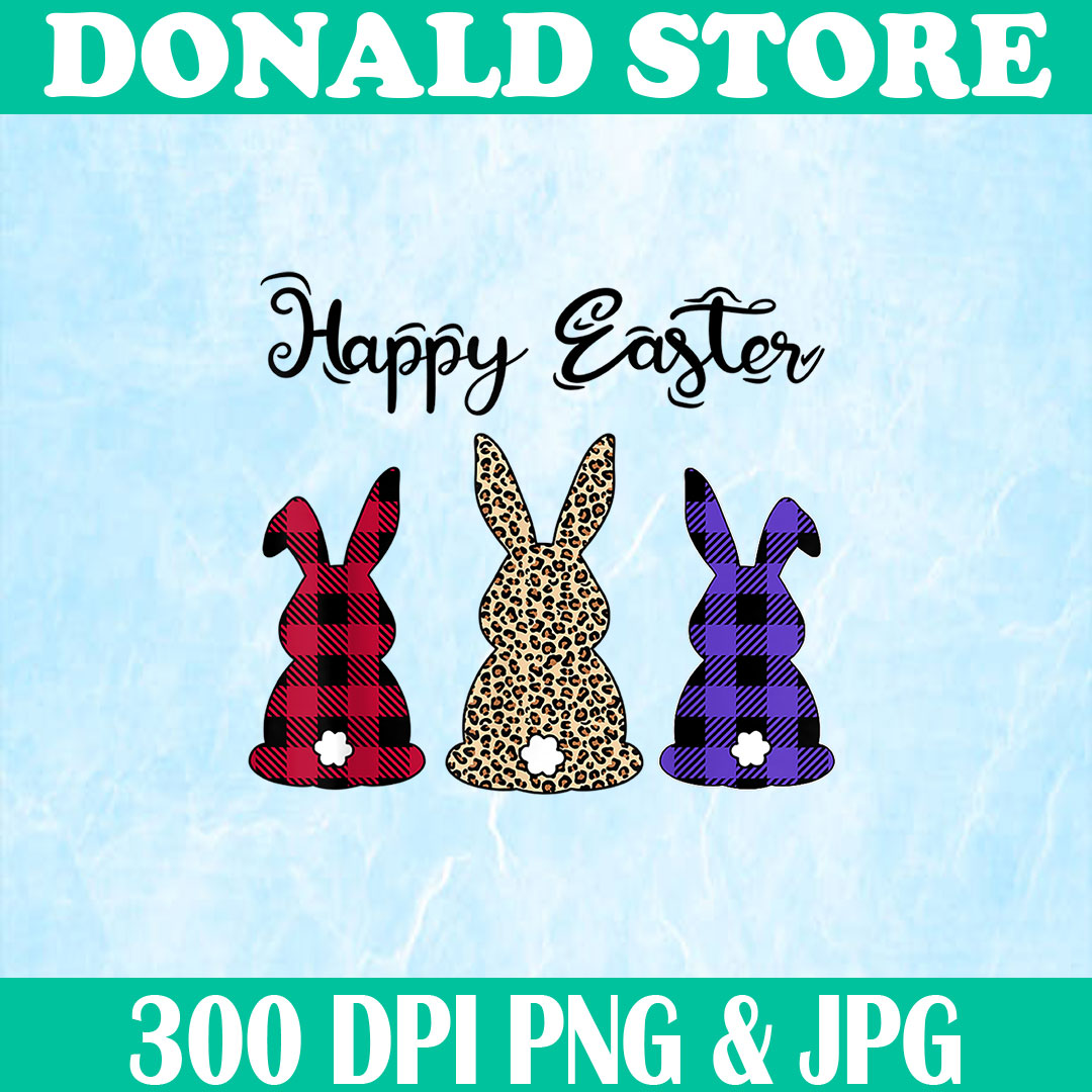 Easter Leopard Bunny Rabbit Palm Sunday Easter Day Png, Happ | Inspire ...