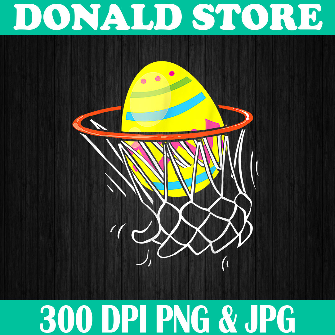 Funny Easter Basketball Egg Hunting Easter Day Png, Happy Ea | Inspire ...