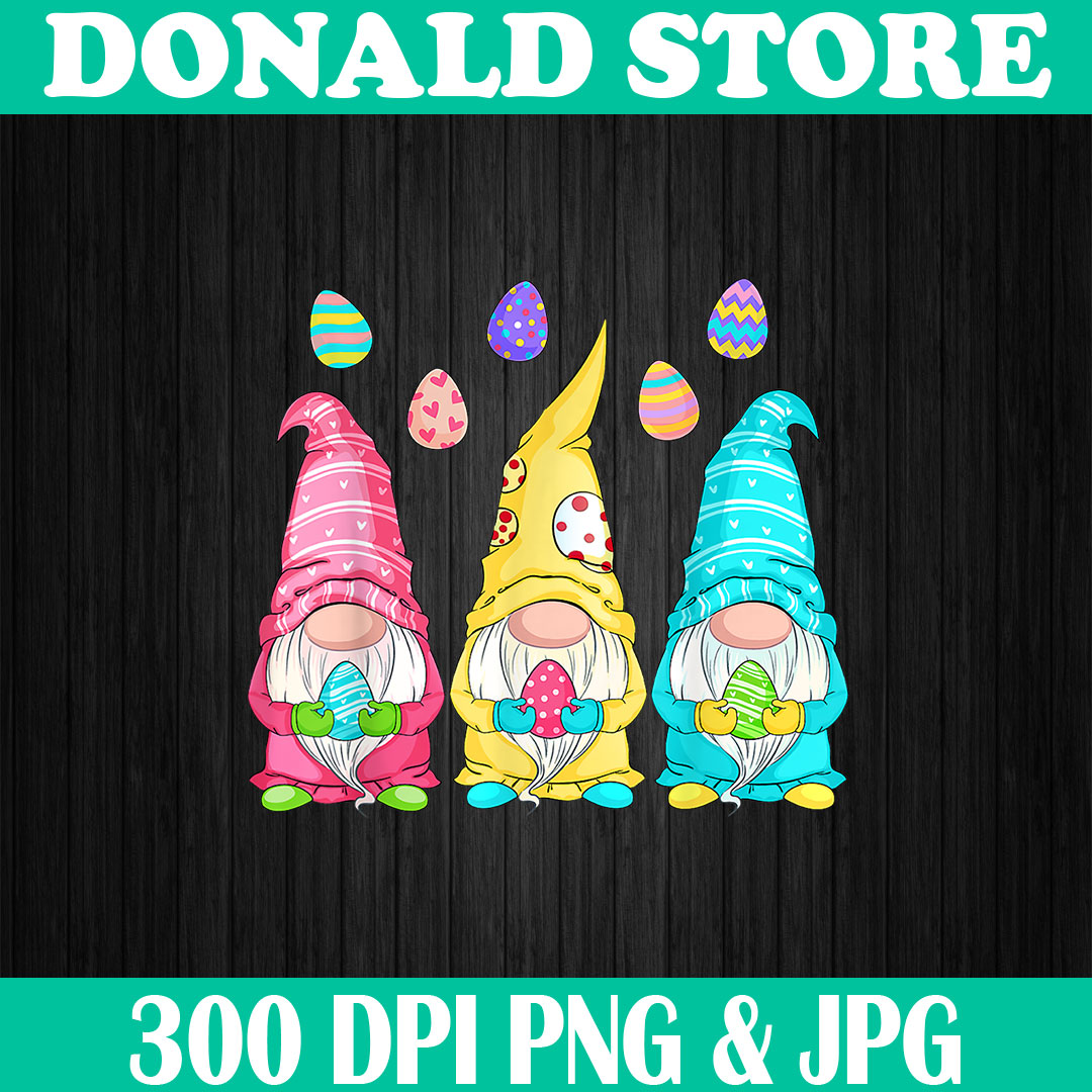 Easter Gnome Egg Hunting - Cute Gnomes Holding Easter Egg Ea | Inspire ...