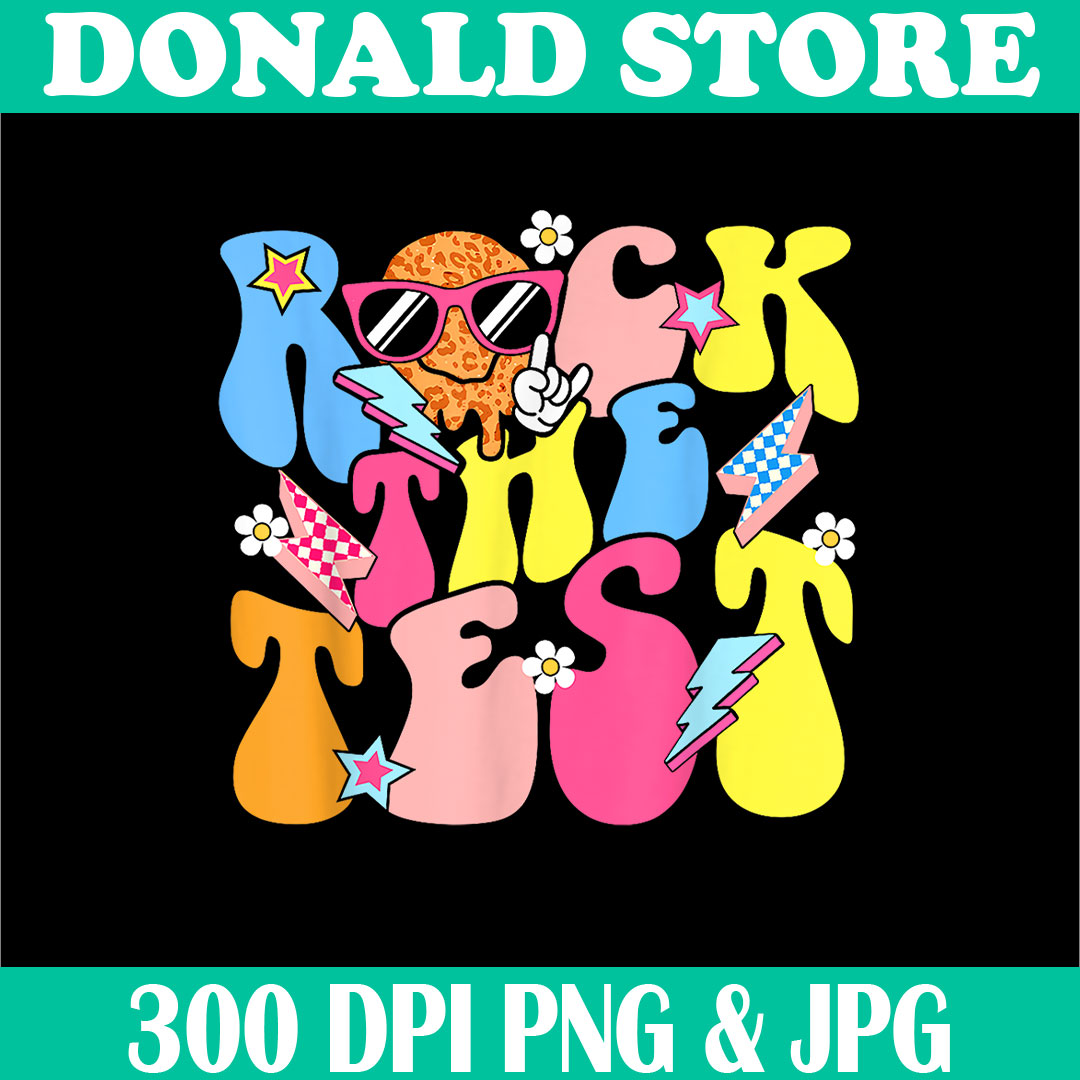 Rock The Test Png, Test Day STAAR Png, Testing Motivational | Inspire ...