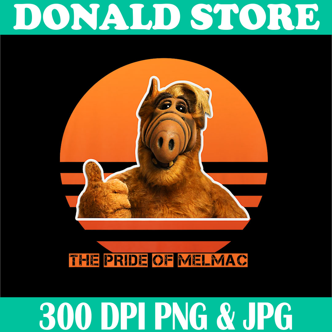The Pride Of Melmac Png, Alf Alien Vintage Png,Digital File, | Inspire ...