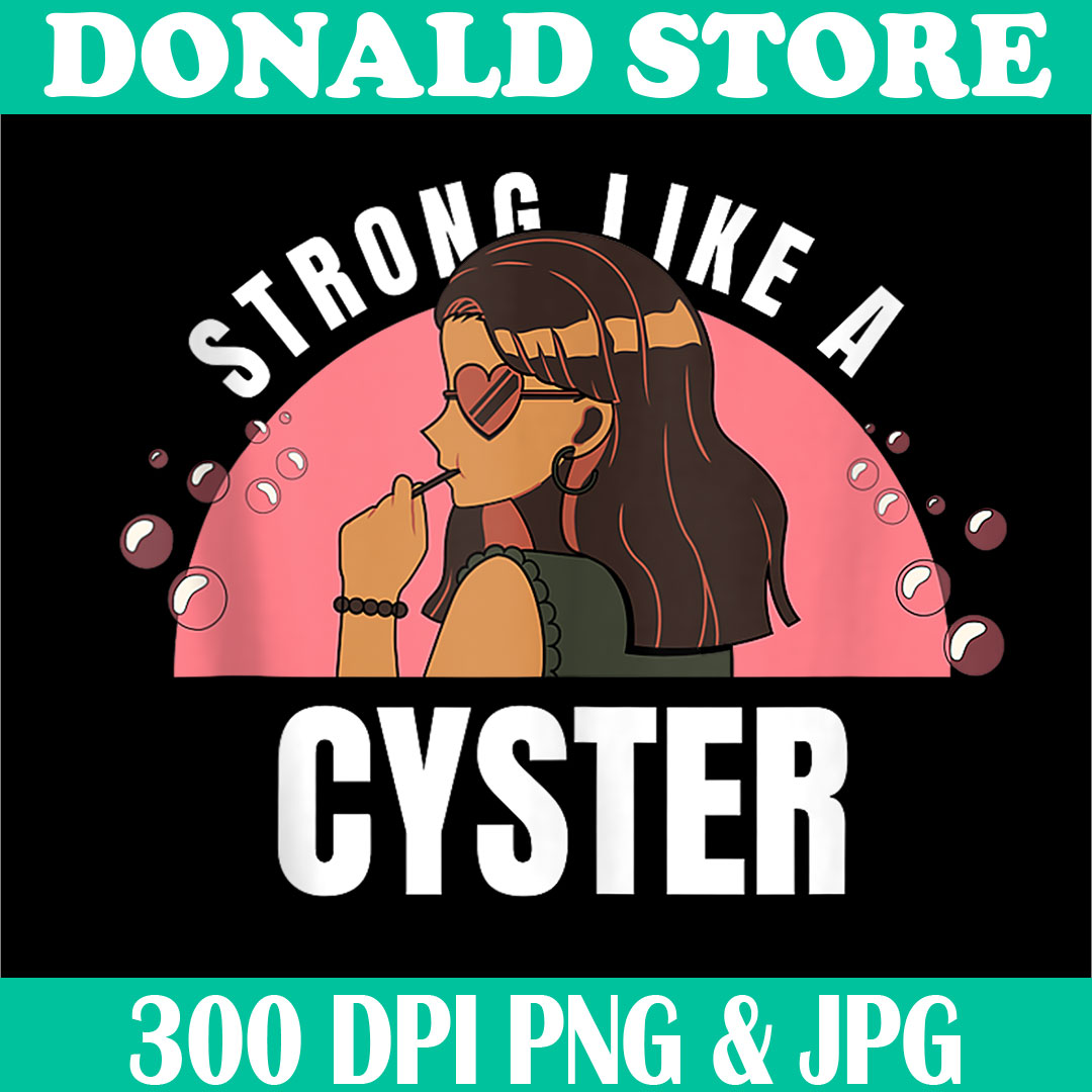 Strong Like A Cyster Png, PCOS Awareness Png, Women's Health | Inspire ...