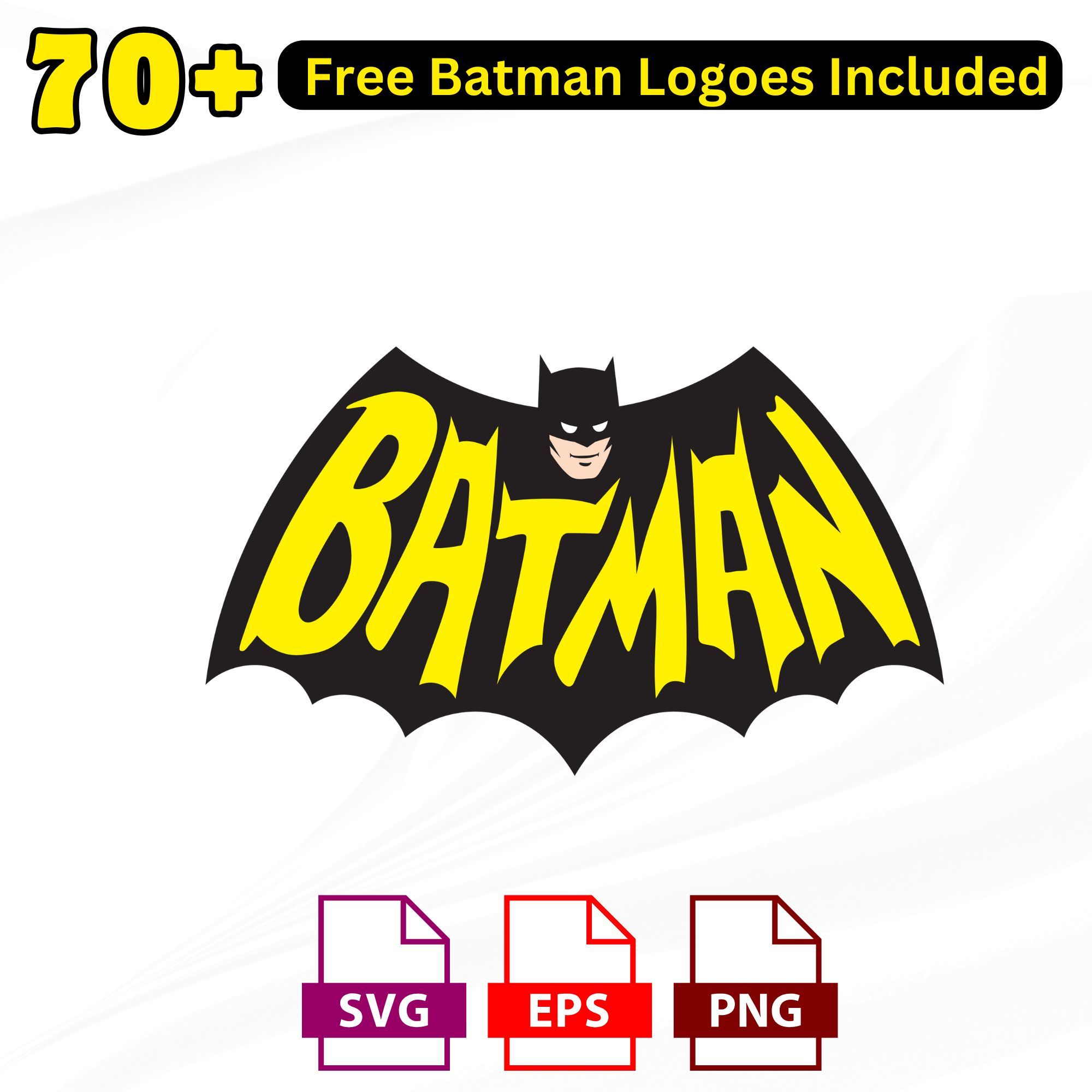 Batman Logo SVG, Batman Symbol SVG, Superhero SVG Files, Cri | Inspire ...