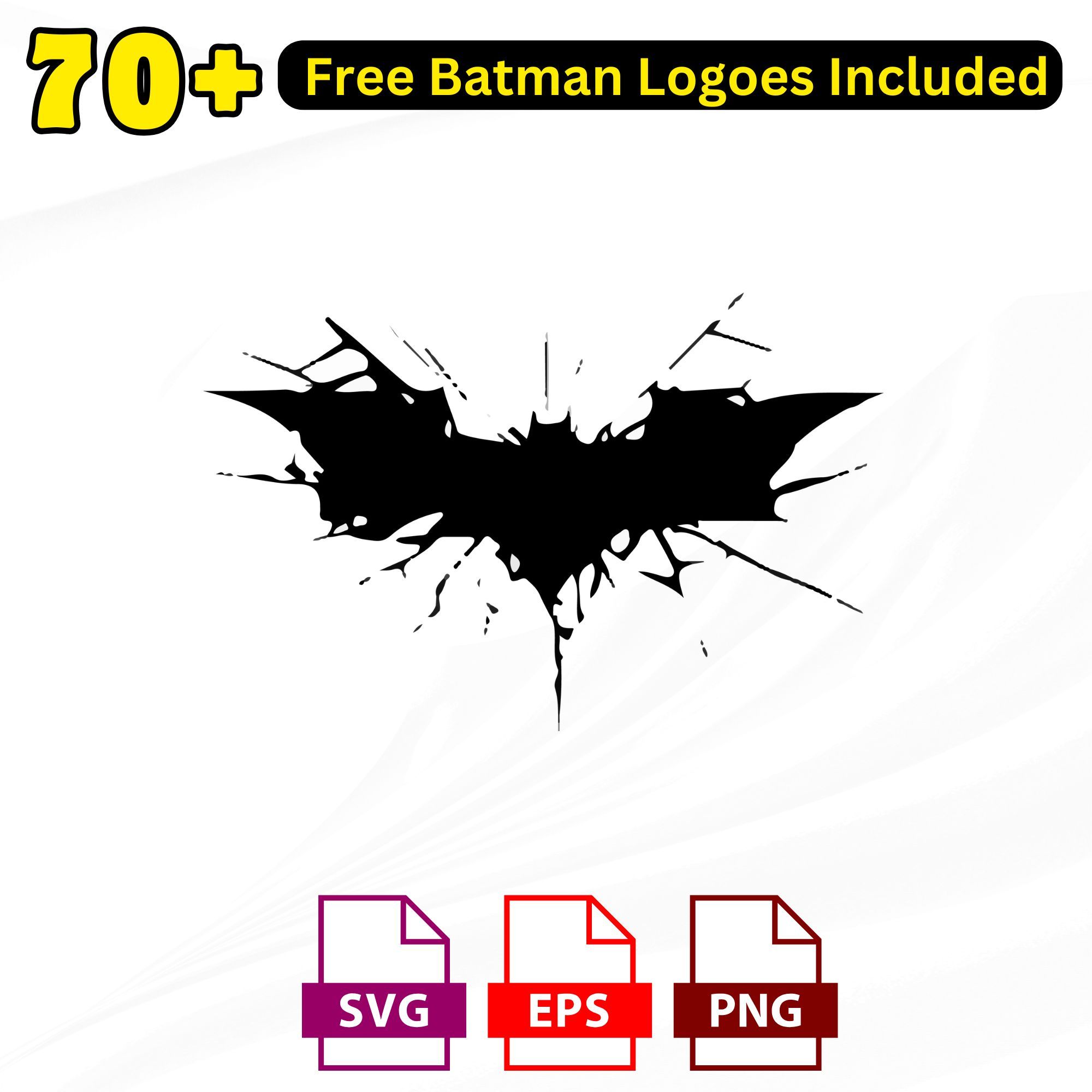 Batman Logo SVG Bundle | Legendary Superhero Designs for Cri | Inspire ...