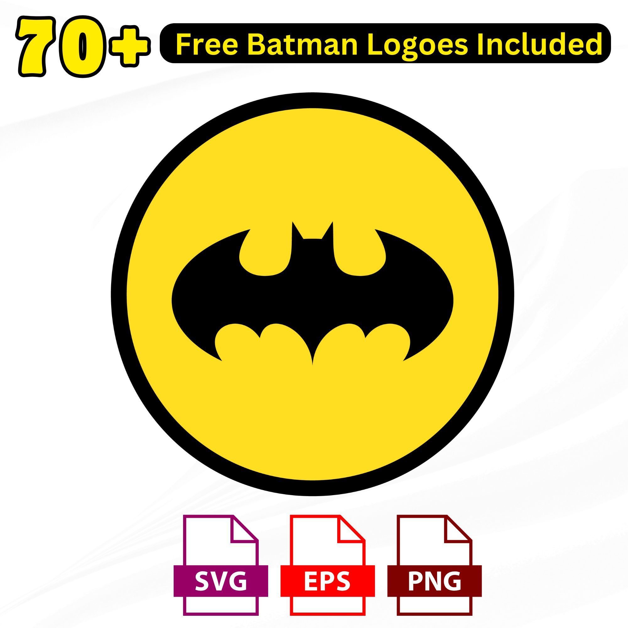 Distinctive Batman Logo SVG Collection | Unique Superhero Si | Inspire ...