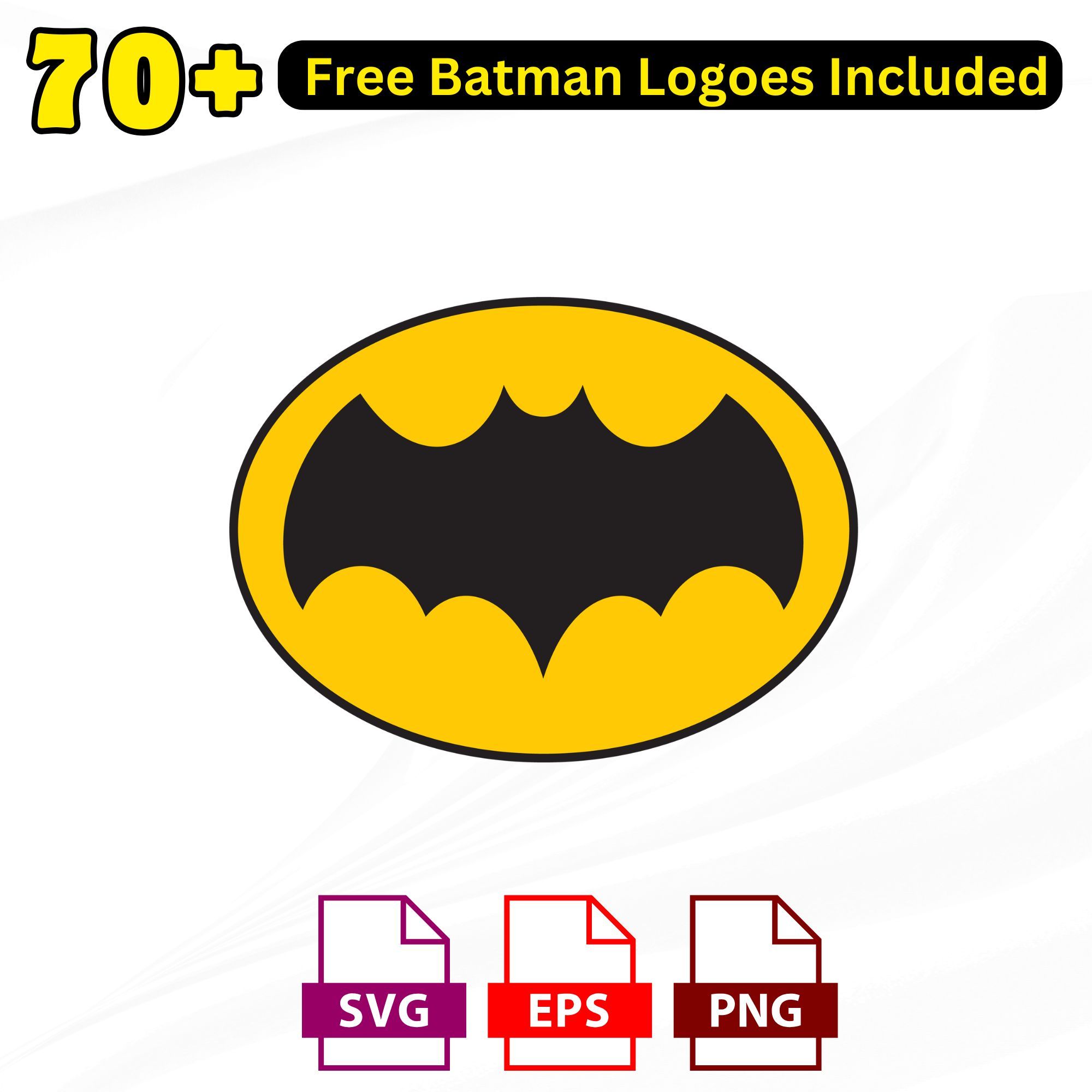 Exclusive Batman Logo SVG Collection | Unique Superhero Silh | Inspire ...