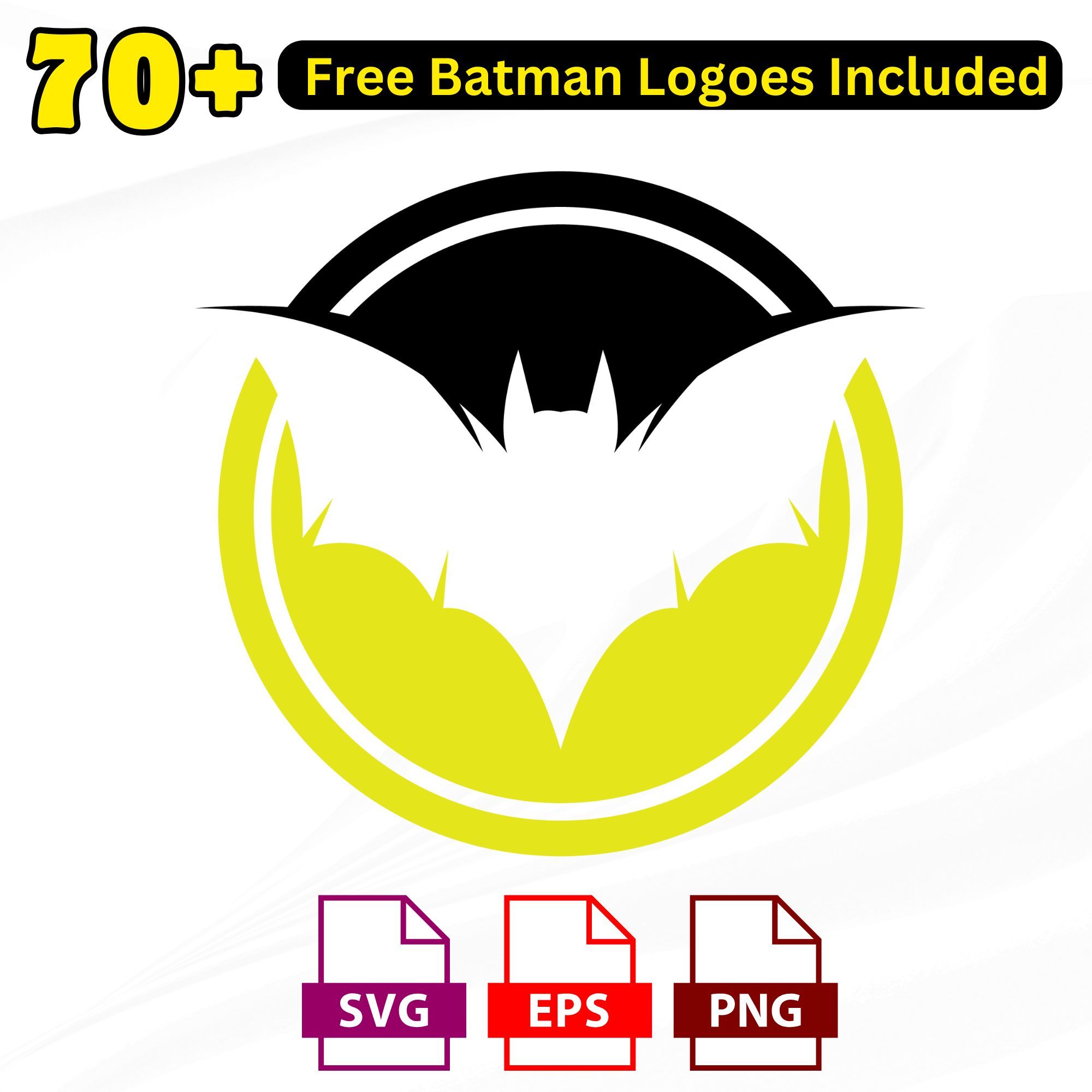 Batman SVG Collection | Exclusive Superhero Silhouettes for | Inspire ...