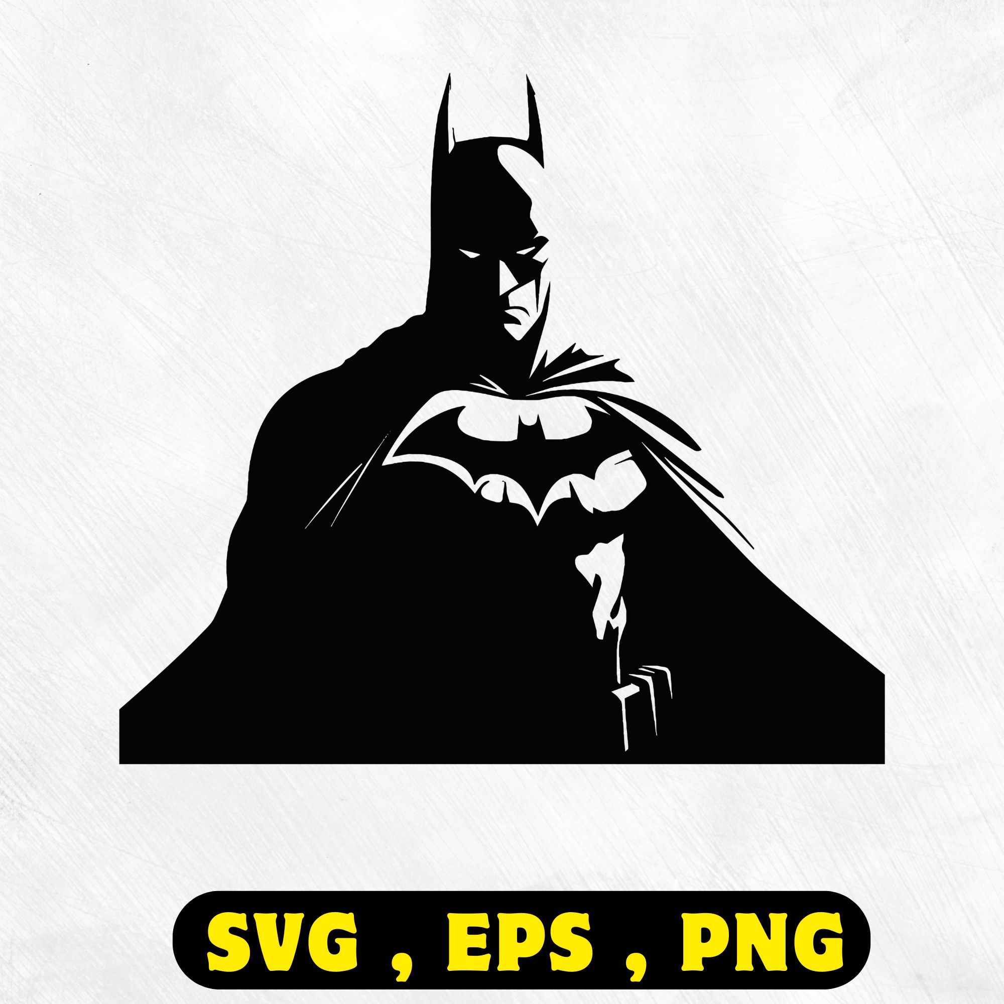 Batman Logo Clipart SVG for Cricut, Superhero Batman Logo De | Inspire ...