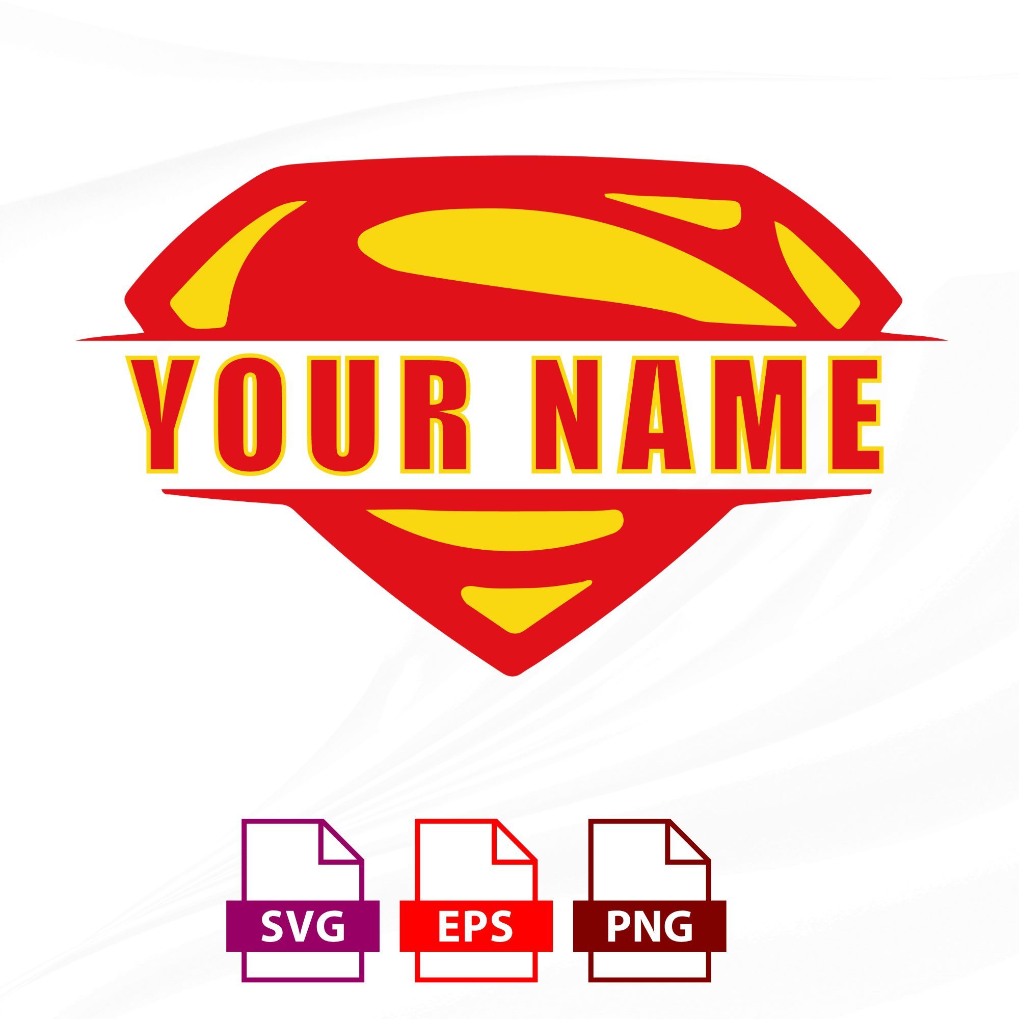 Superman Logo SVG File - Instant Download for Cricut, Silhou | Inspire ...