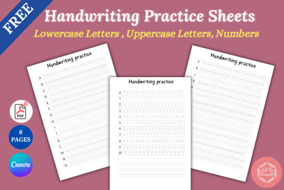 Handwriting Practice Sheets | Inspire Uplift