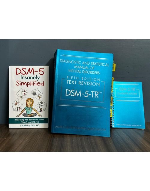 Dsm 5tr Combo of three books | Inspire Uplift