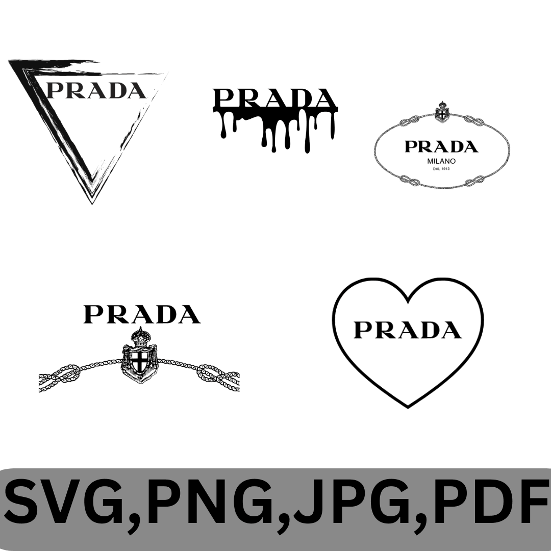 Luxury Prada SVG Bundle – Stylish Designs for Cricut & Silho | Inspire ...