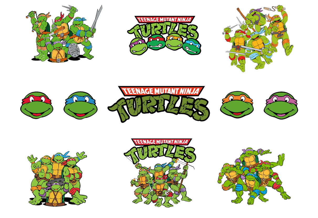 Bundle 11 Designs Pictures Files Teenage Mutant Ninja Turtle | Inspire ...