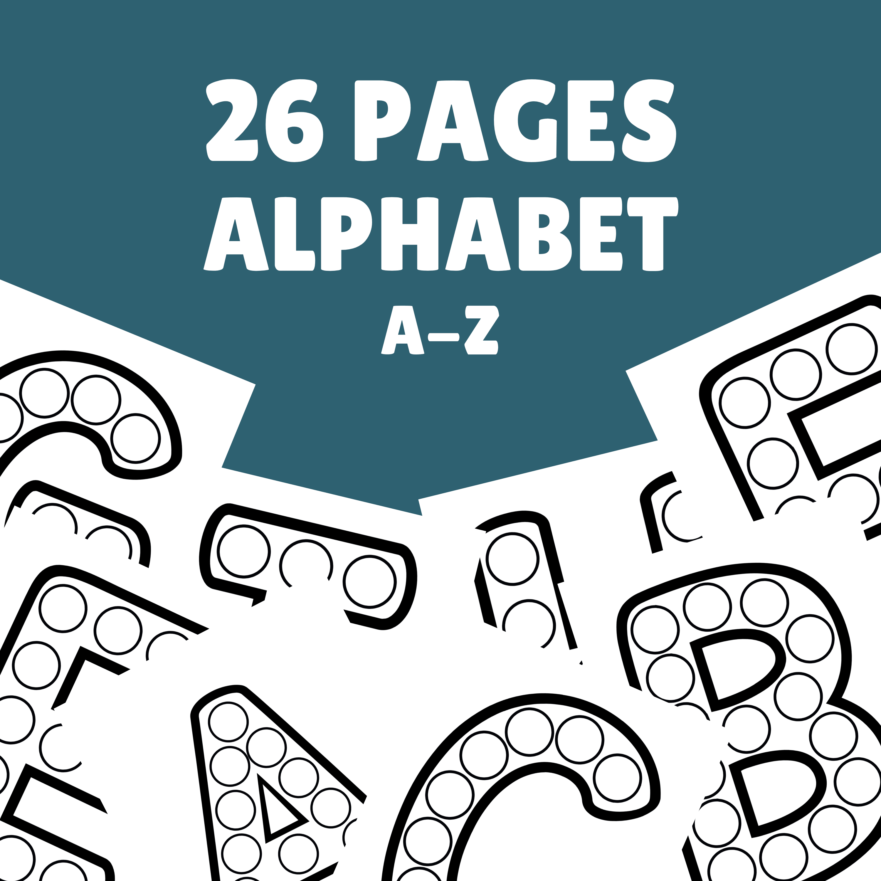 26 Pages Alphabet A-Z | Inspire Uplift