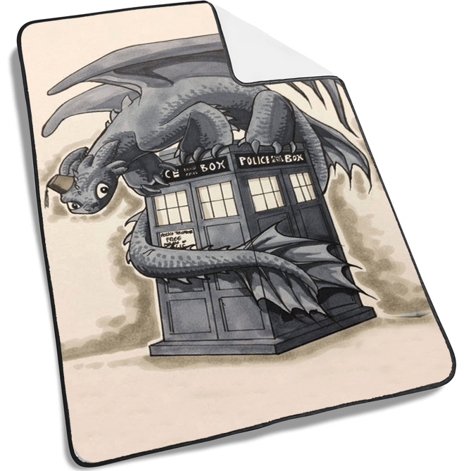 Dragon How To Train The Tardis Box New Printing On Blankets | Inspire ...