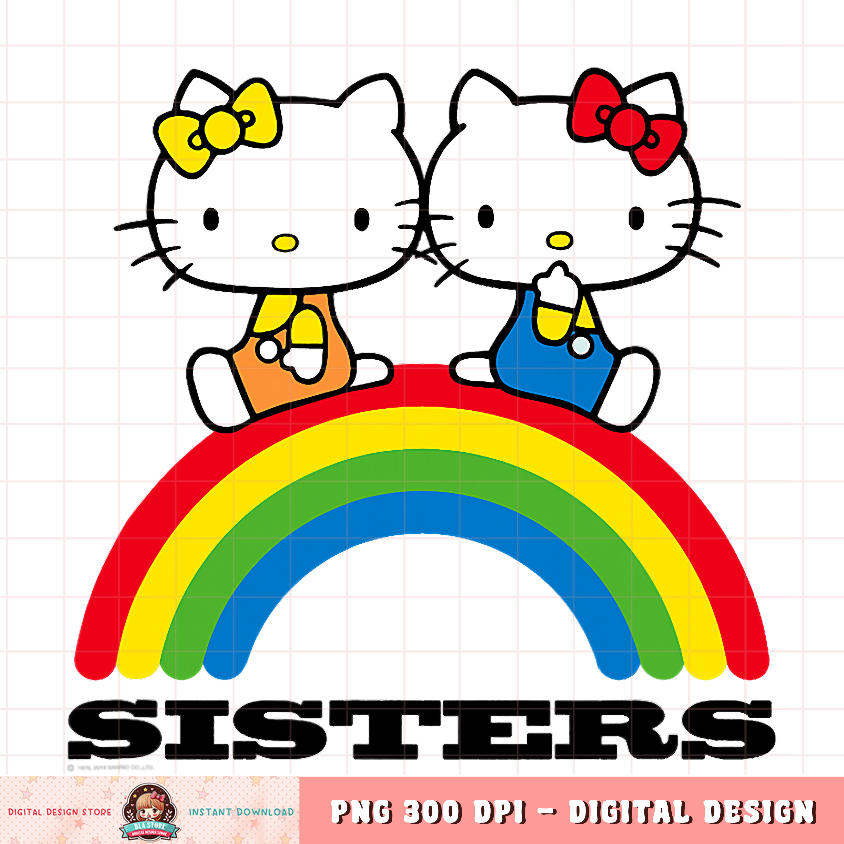 Hello Kitty and Mimmy Sisters PNG Download copy | Inspire Uplift