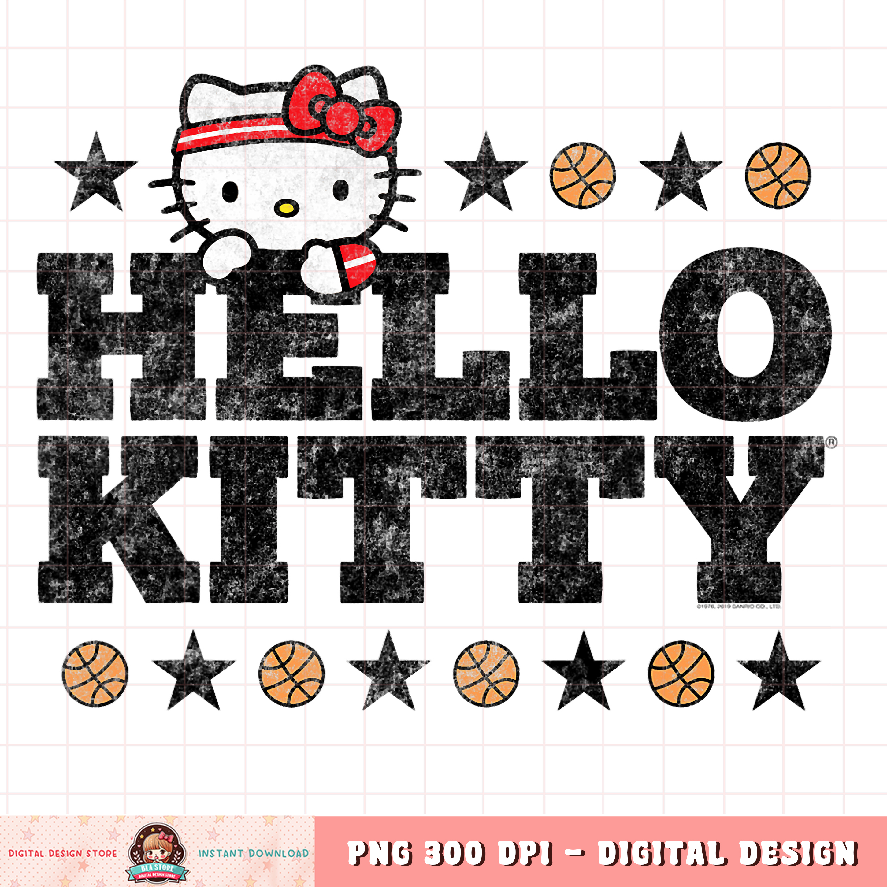 Hello Kitty Basketball Star PNG Download.pngHello Kitty Bask | Inspire ...
