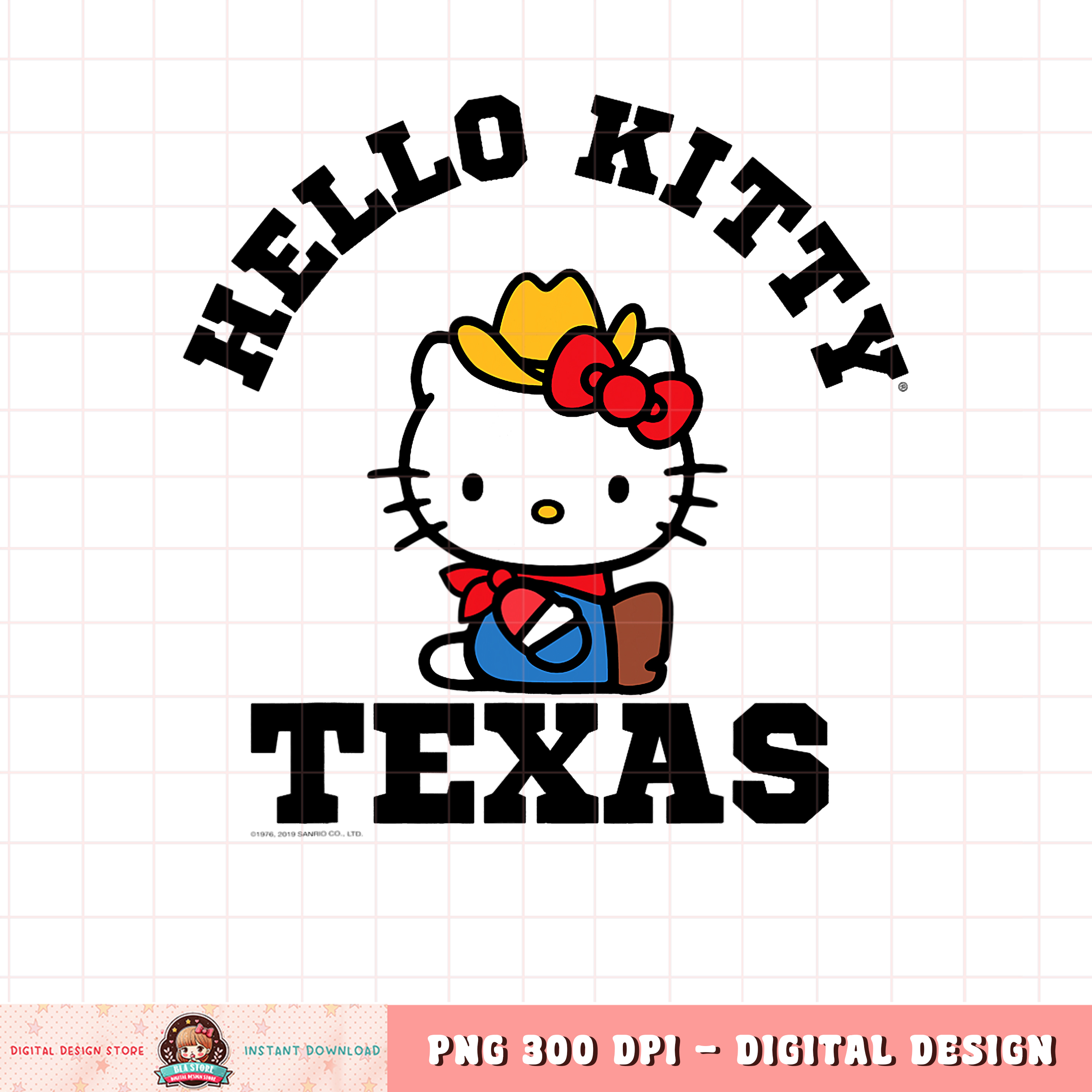 Hello Kitty Heart of Texas Tee Shirt | Inspire Uplift