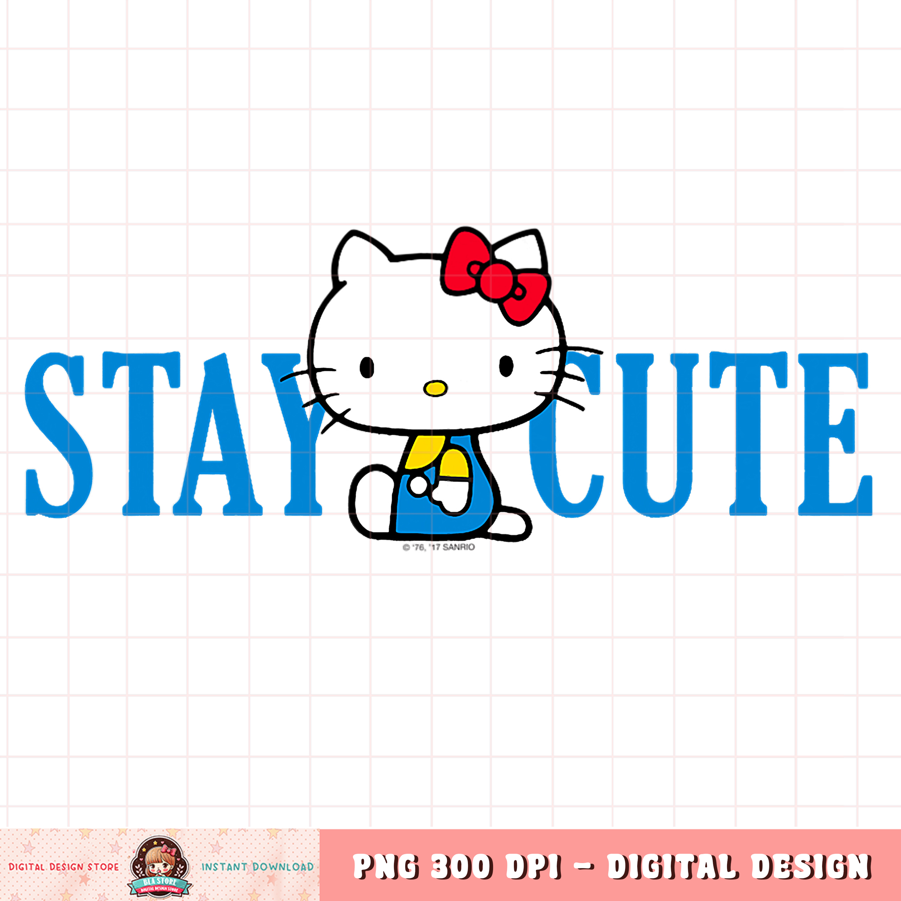Hello Kitty Retro Stay Cute Shirt | Inspire Uplift