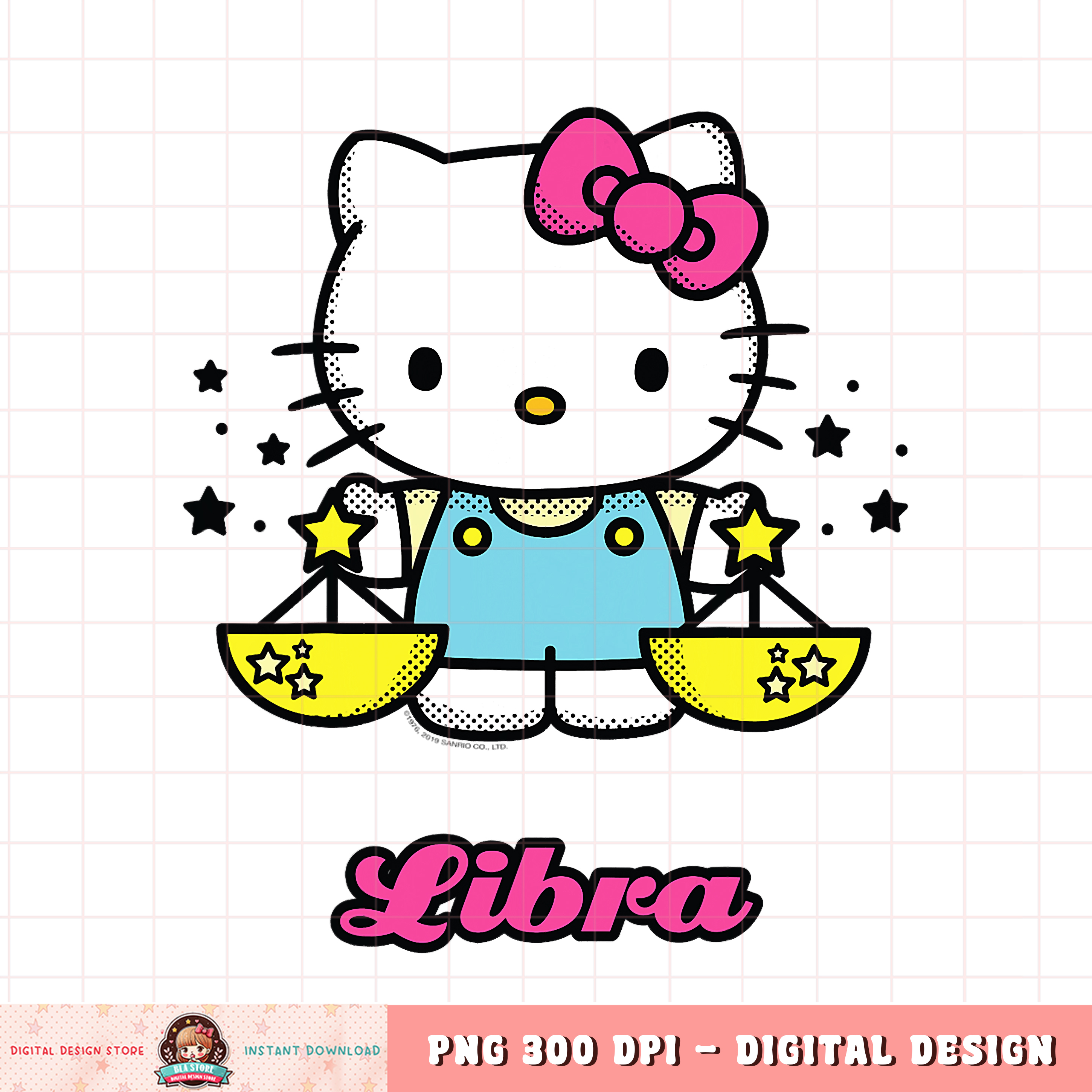 Hello Kitty Zodiac Libra Tee Shirt | Inspire Uplift