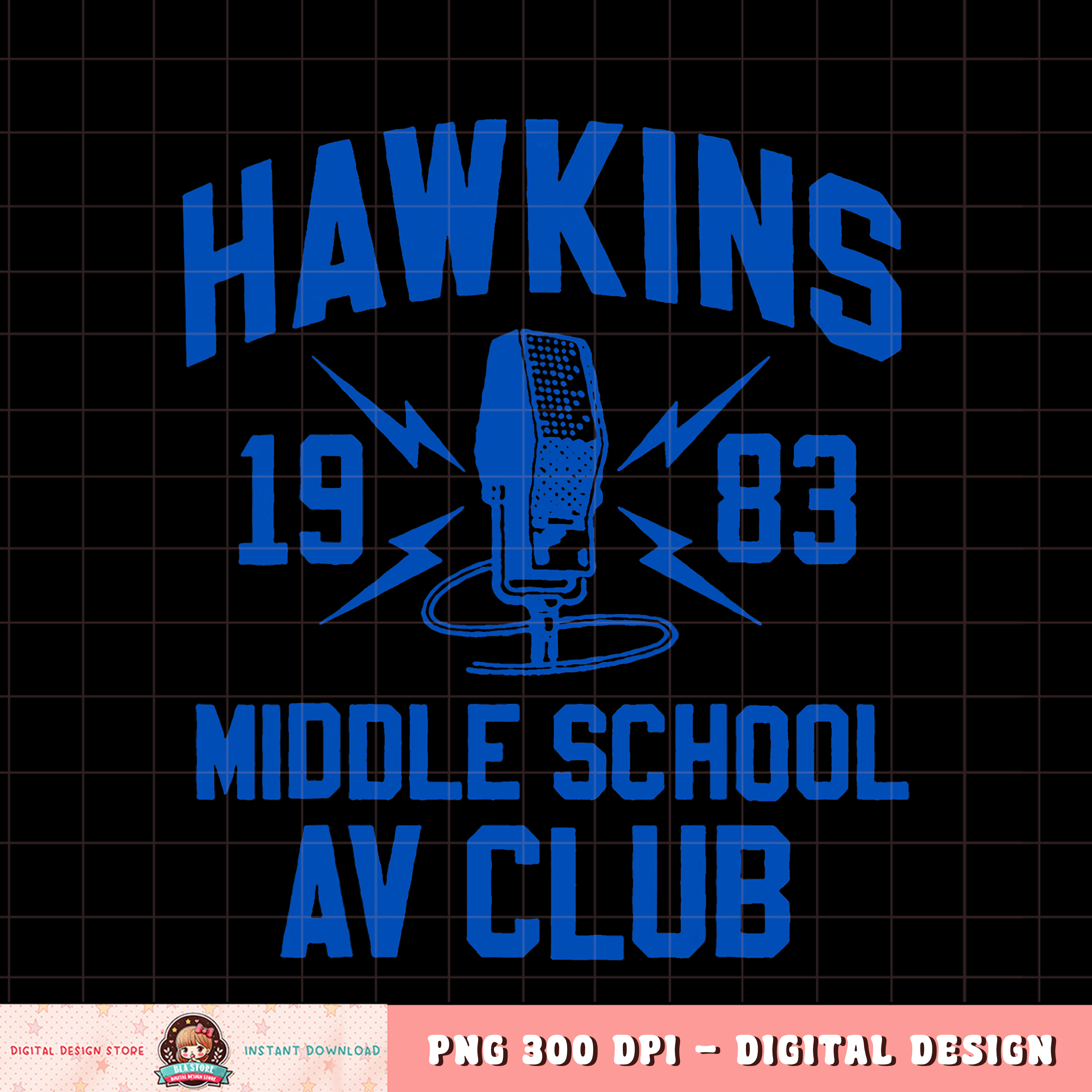 Netflix Stranger Things Hawkins Middle School AV Club 1983 p | Inspire ...