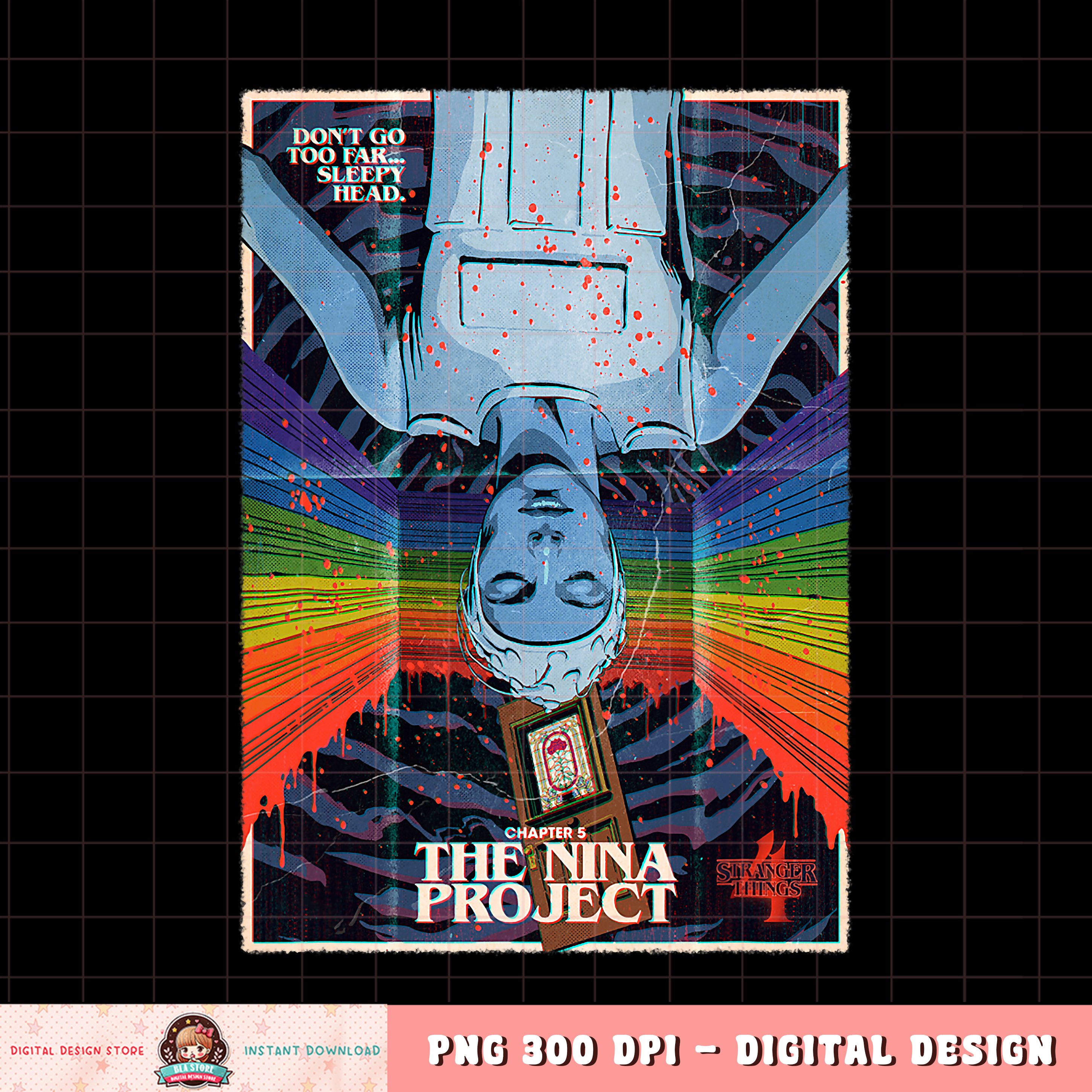 Stranger Things 4 Chapter 5 The Nina Project Eleven Poster p | Inspire ...