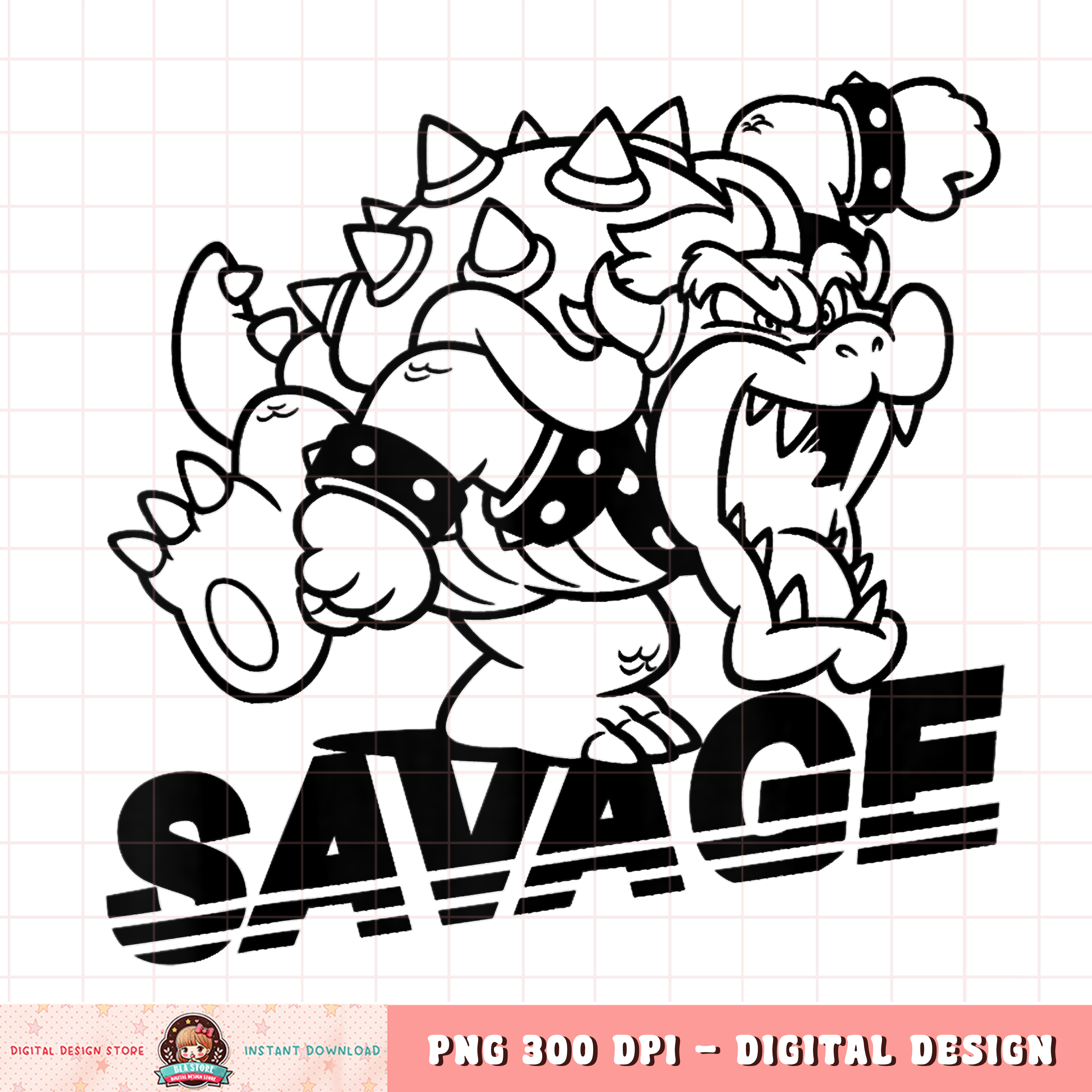 Super Mario Savage Bowser Tank Top | Inspire Uplift