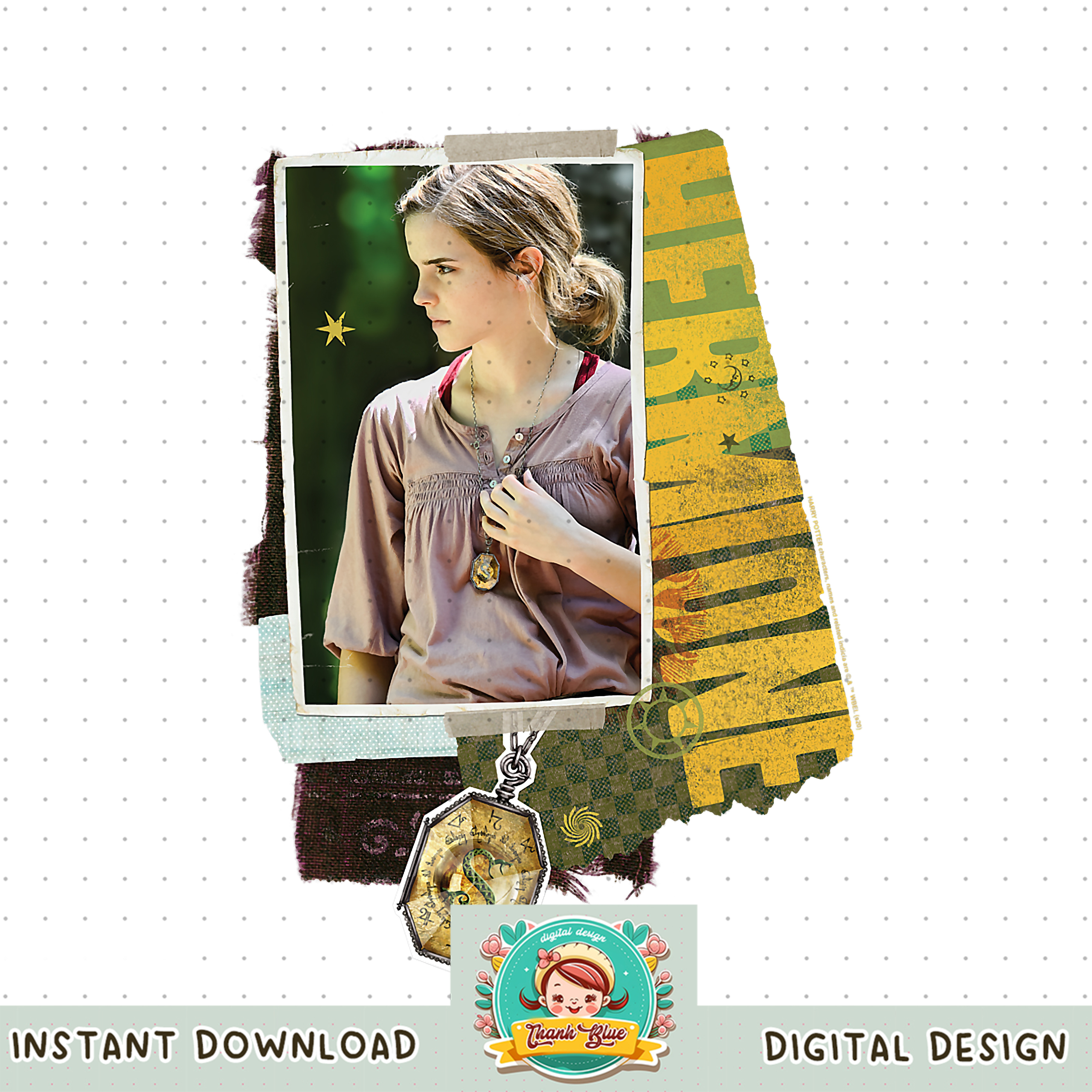 Harry Potter Hermione Locket Horcrux Collage PNG Download co | Inspire ...