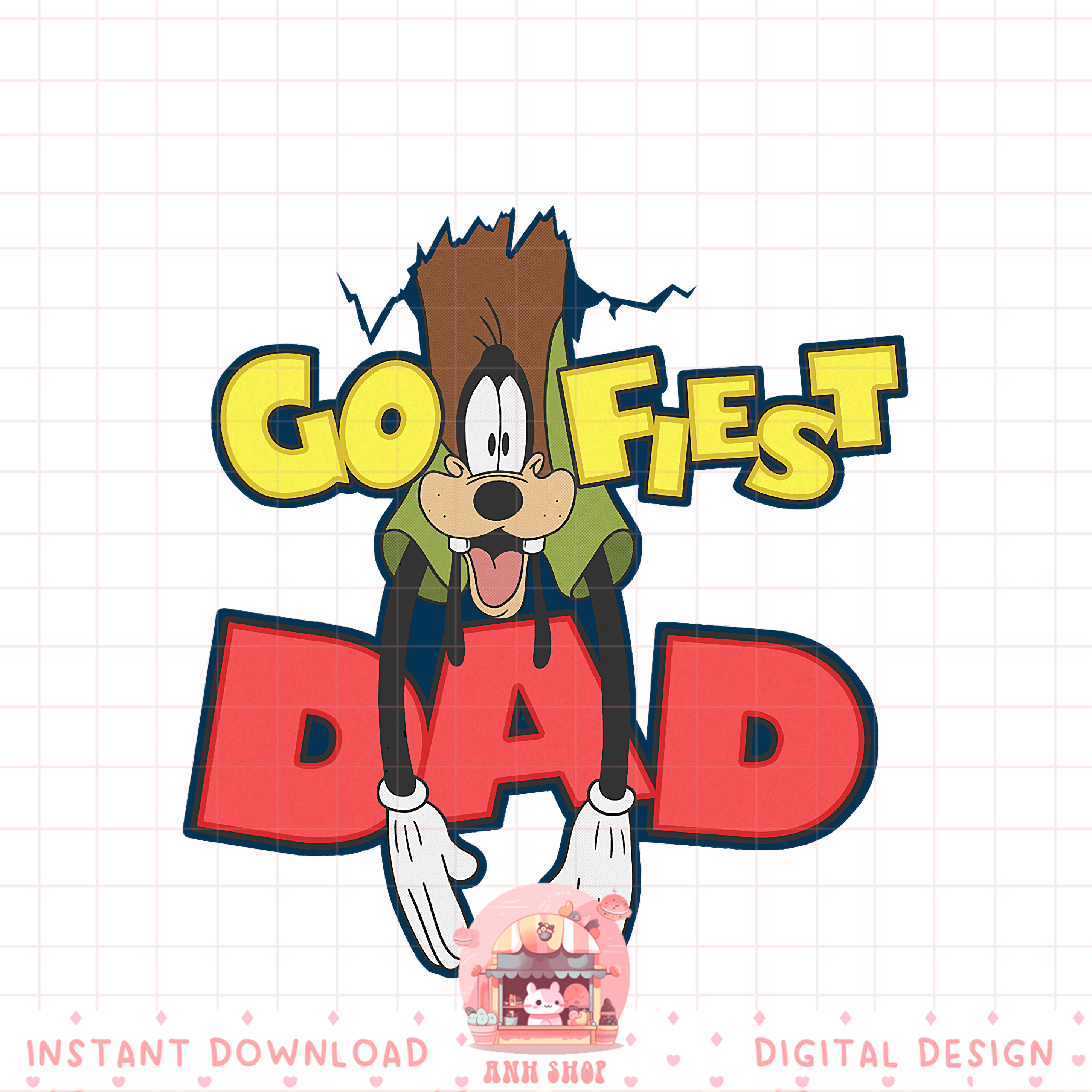 Disney A Goofy Movie Goofy Goofiest Dad Portrait PNG Downloa - Inspire ...