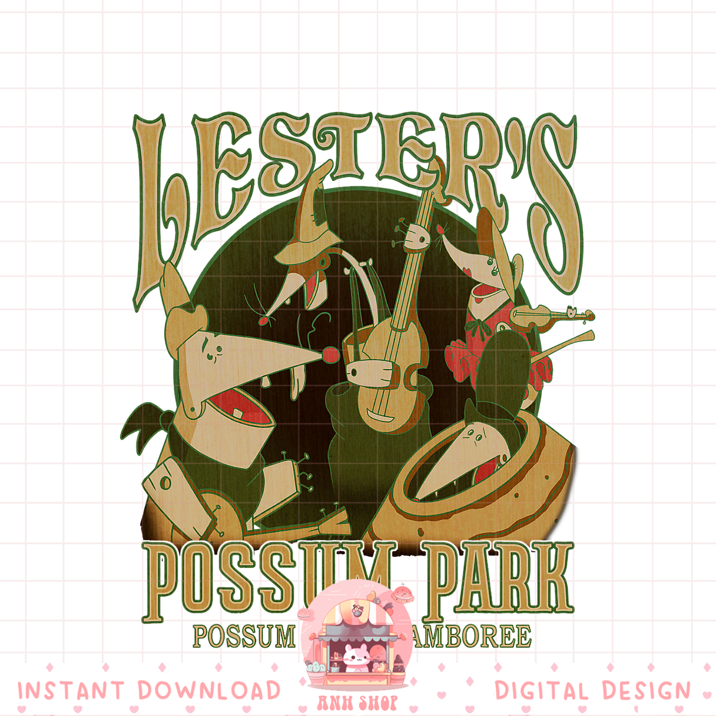 Disney A Goofy Movie Lester_s Possum Park PNG Download copy | Inspire ...