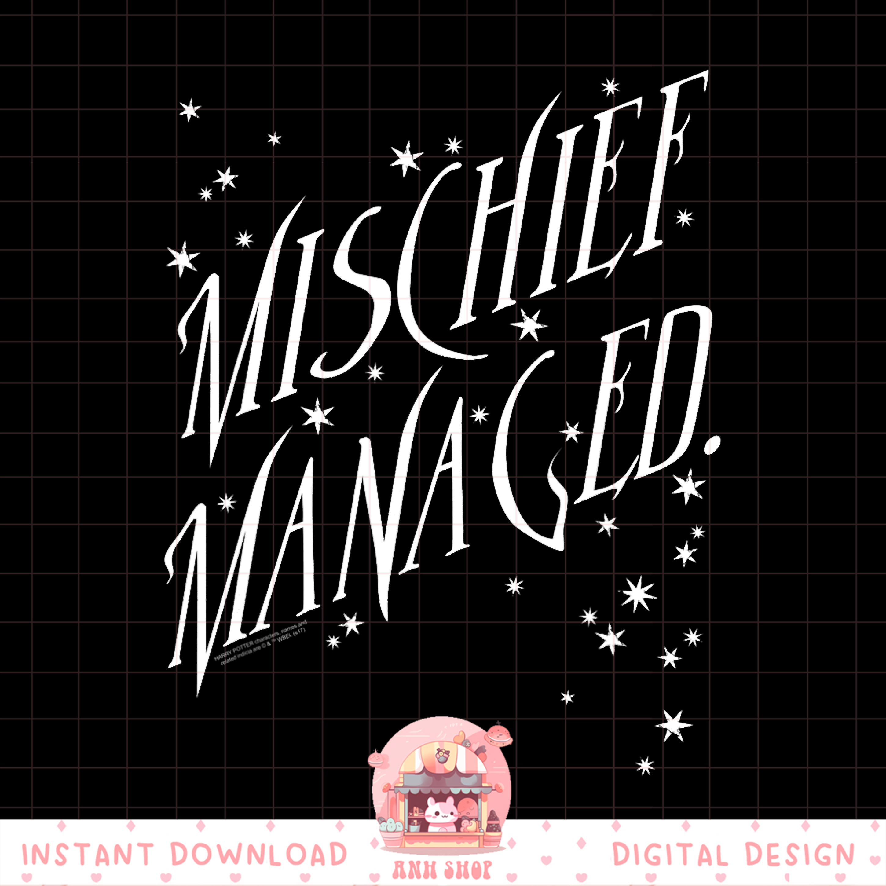 Harry Potter Mischief Managed Quote PNG Download copy | Inspire Uplift