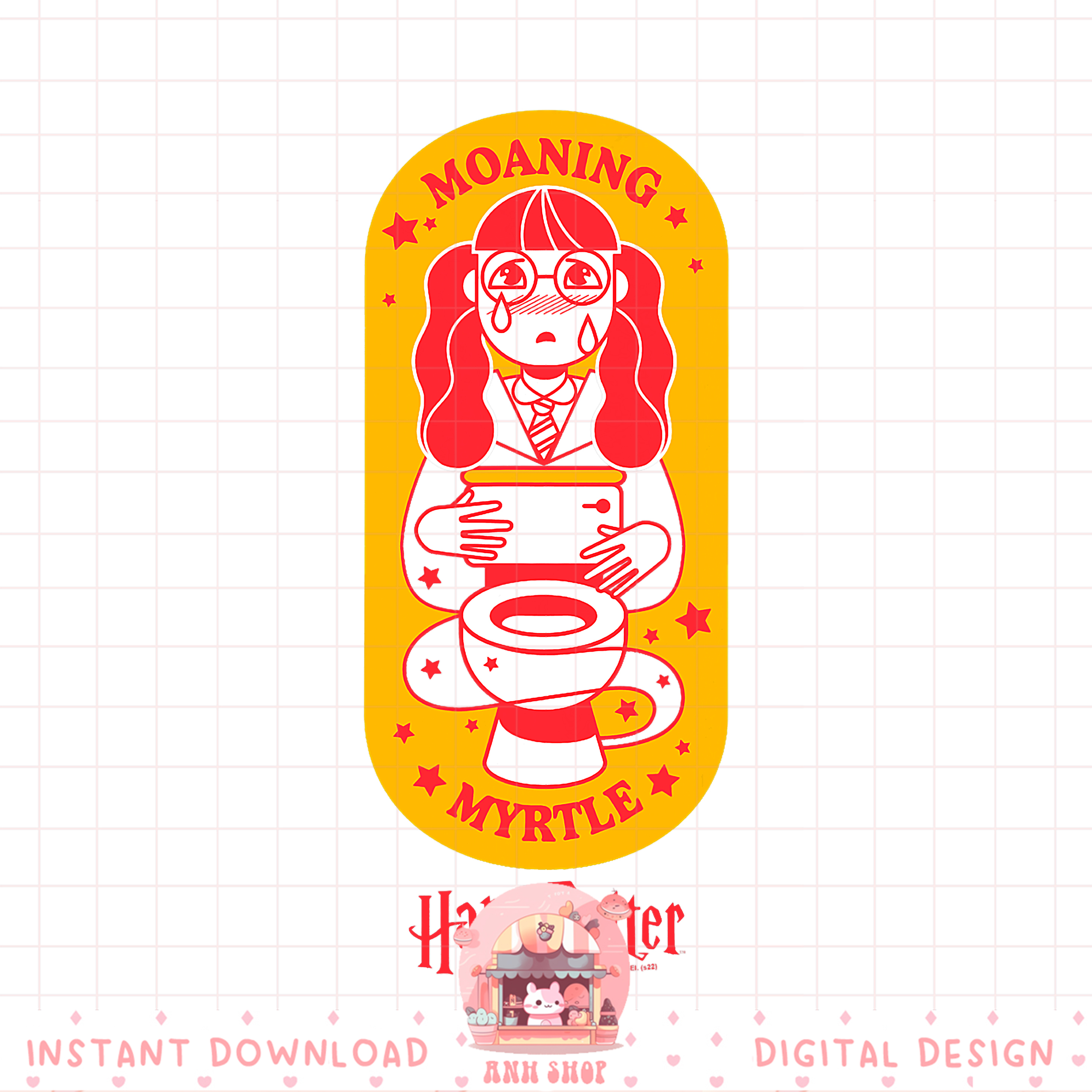 Harry Potter Moaning Myrtle Cartoon Portrait Png Download Co Inspire Uplift