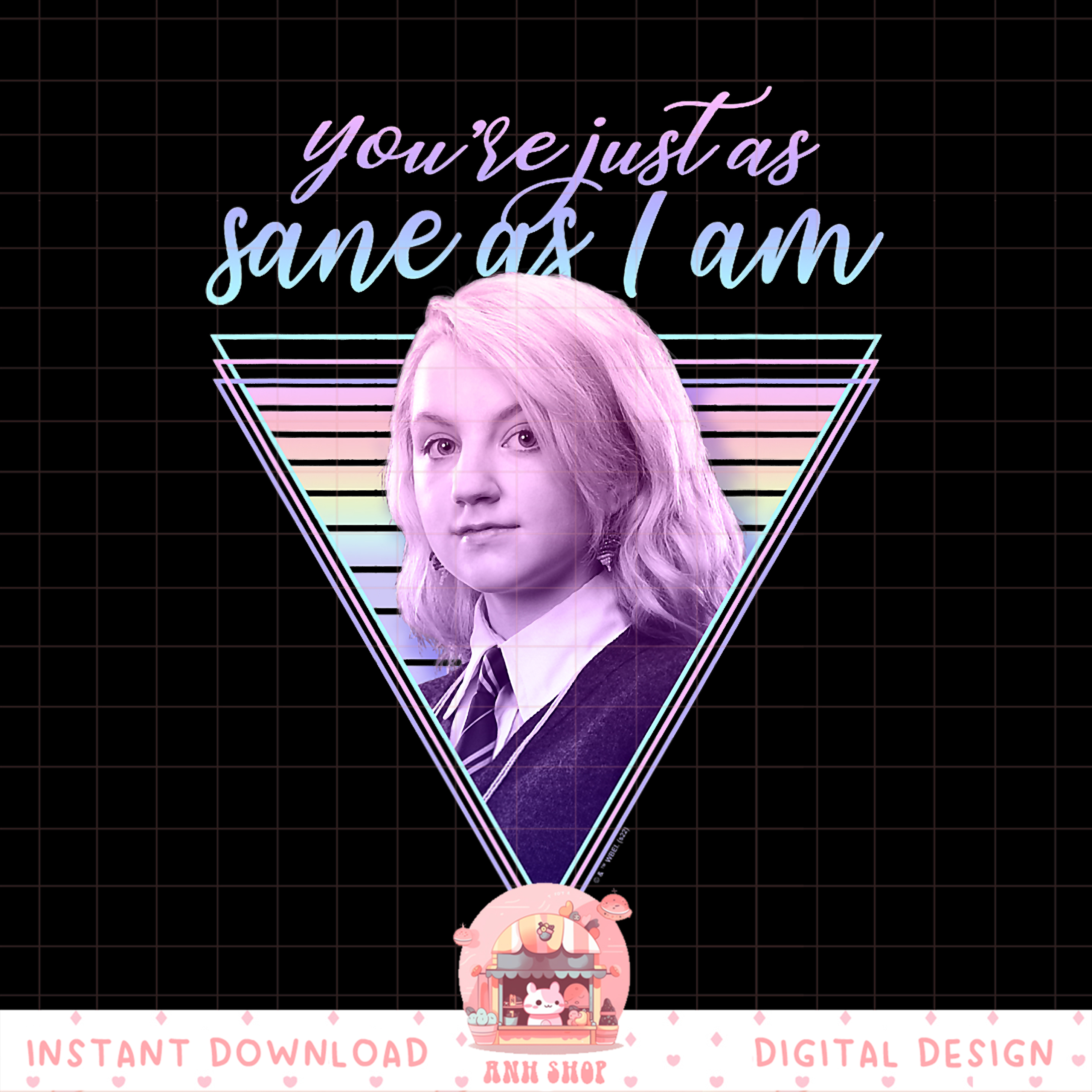 Harry Potter Order Of The Phoenix Luna Sane Rainbow Quote PN | Inspire ...