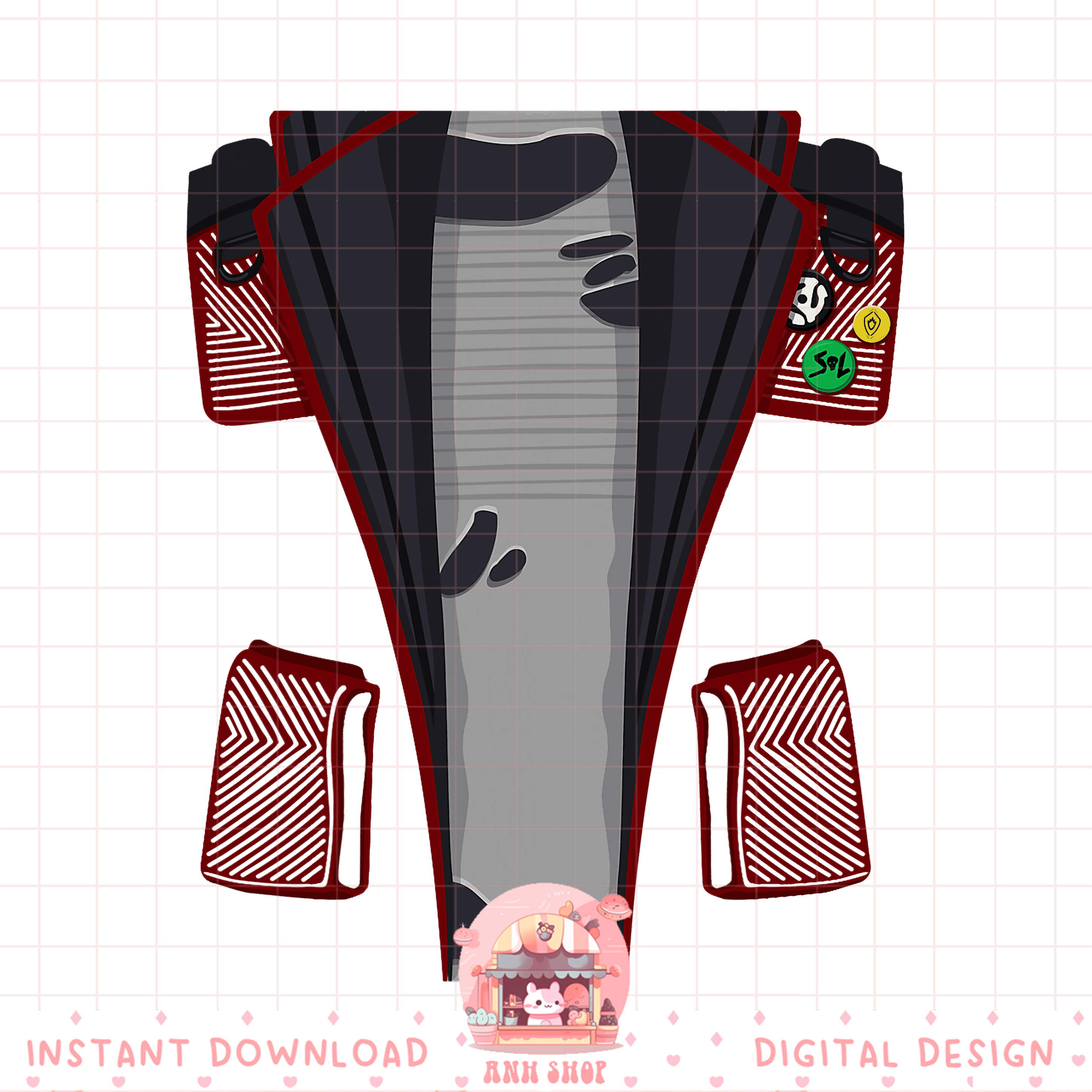 Marvel Guardians of the Galaxy Game Star-Lord Front and Back | Inspire ...