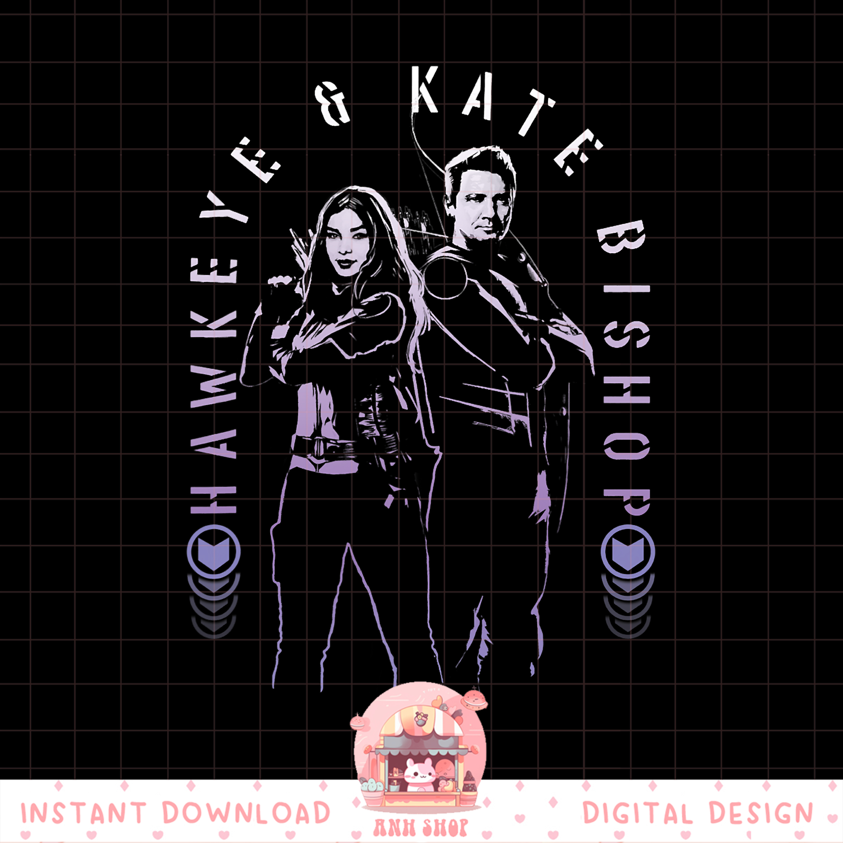 Marvel Hawkeye Comic Panels png, digital download, instant ( | Inspire ...