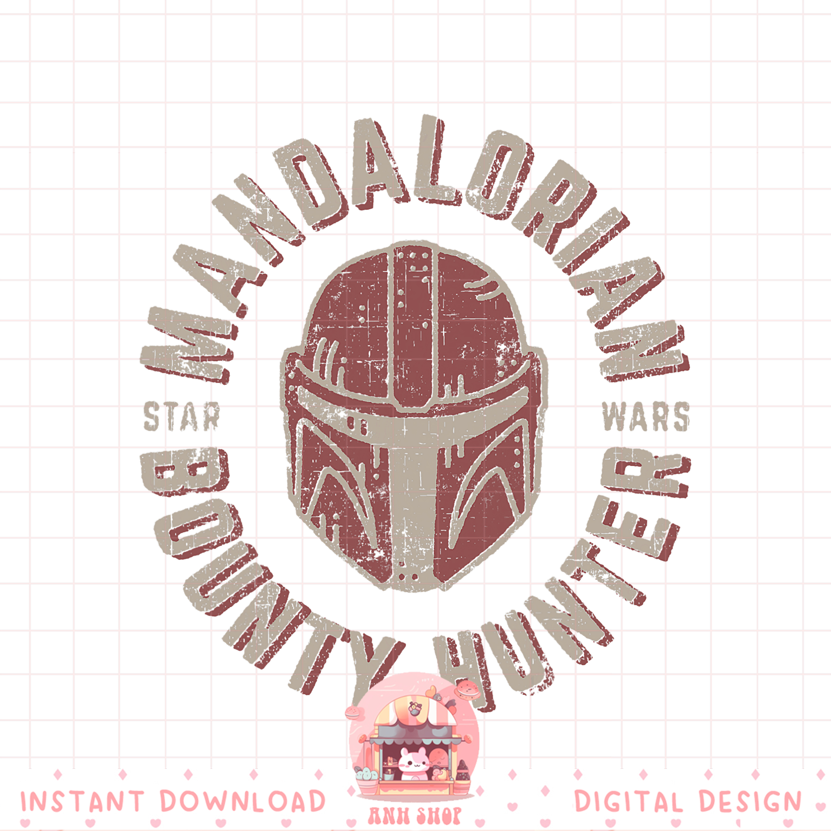 Star Wars The Mandalorian Bounty Hunter Wrap Around Logo png - Inspire ...