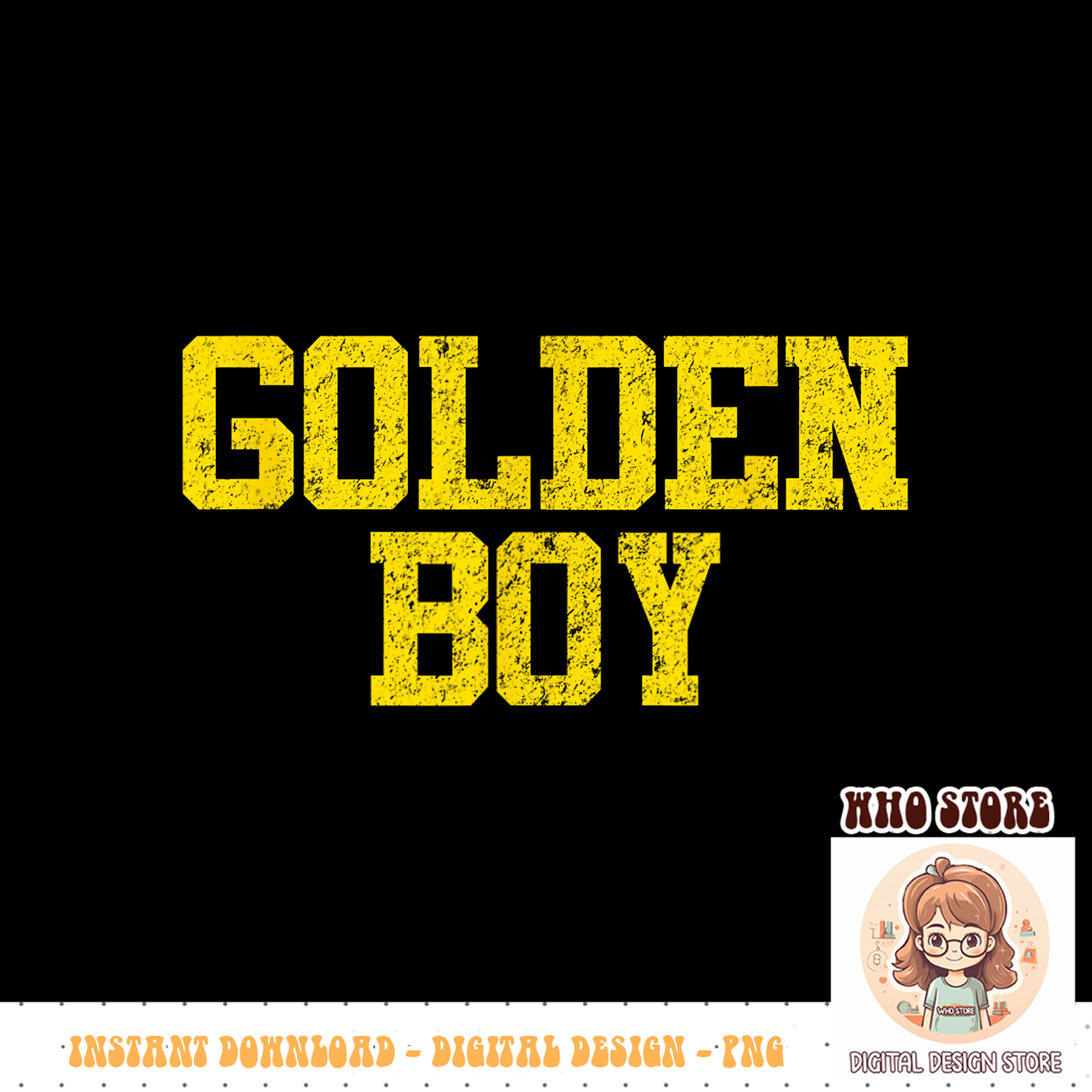 Golden Boy Good Luck Charm Basketball Fortune, PNG sublimati | Inspire ...