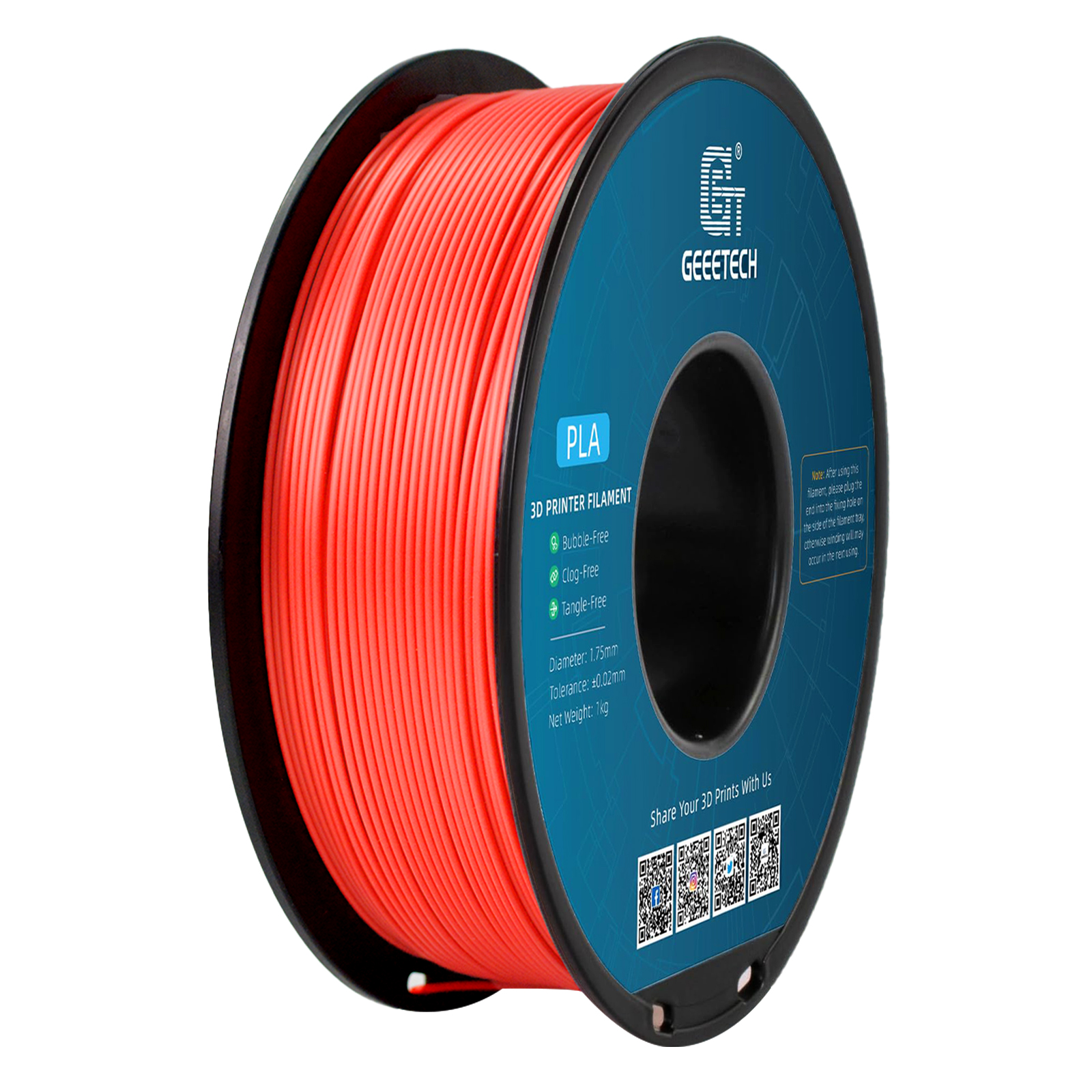 3D Printer Filament PLA PETG Plastic Tangle-Free | Inspire Uplift