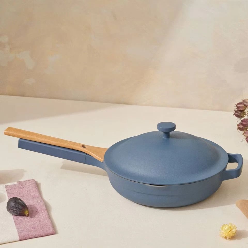 Ceramic Glass All-in-One Pan Cookware Set Blue | Inspire Uplift