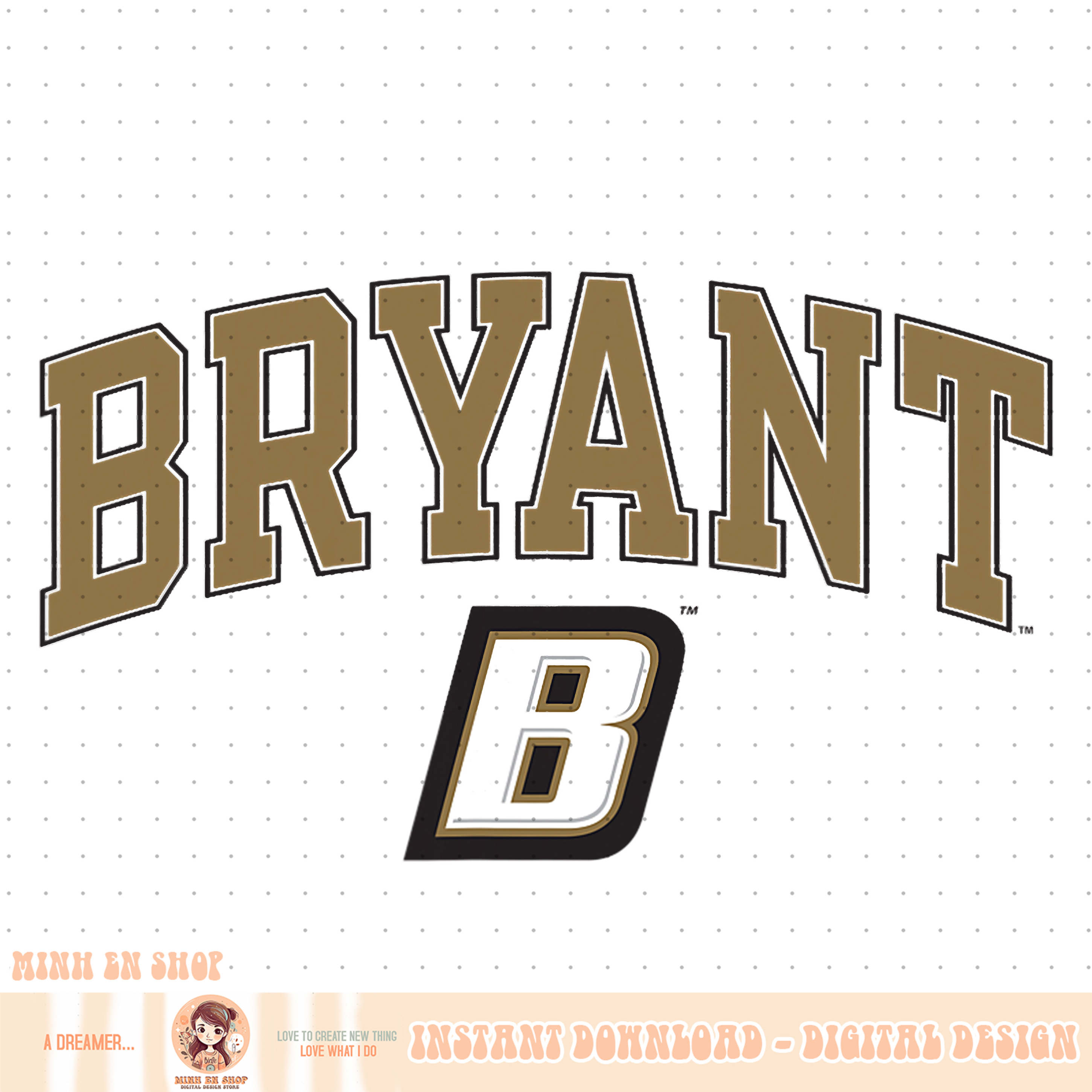 Bryant Bulldogs Arch Over Logo Officially Licensed PNG Downl | Inspire ...