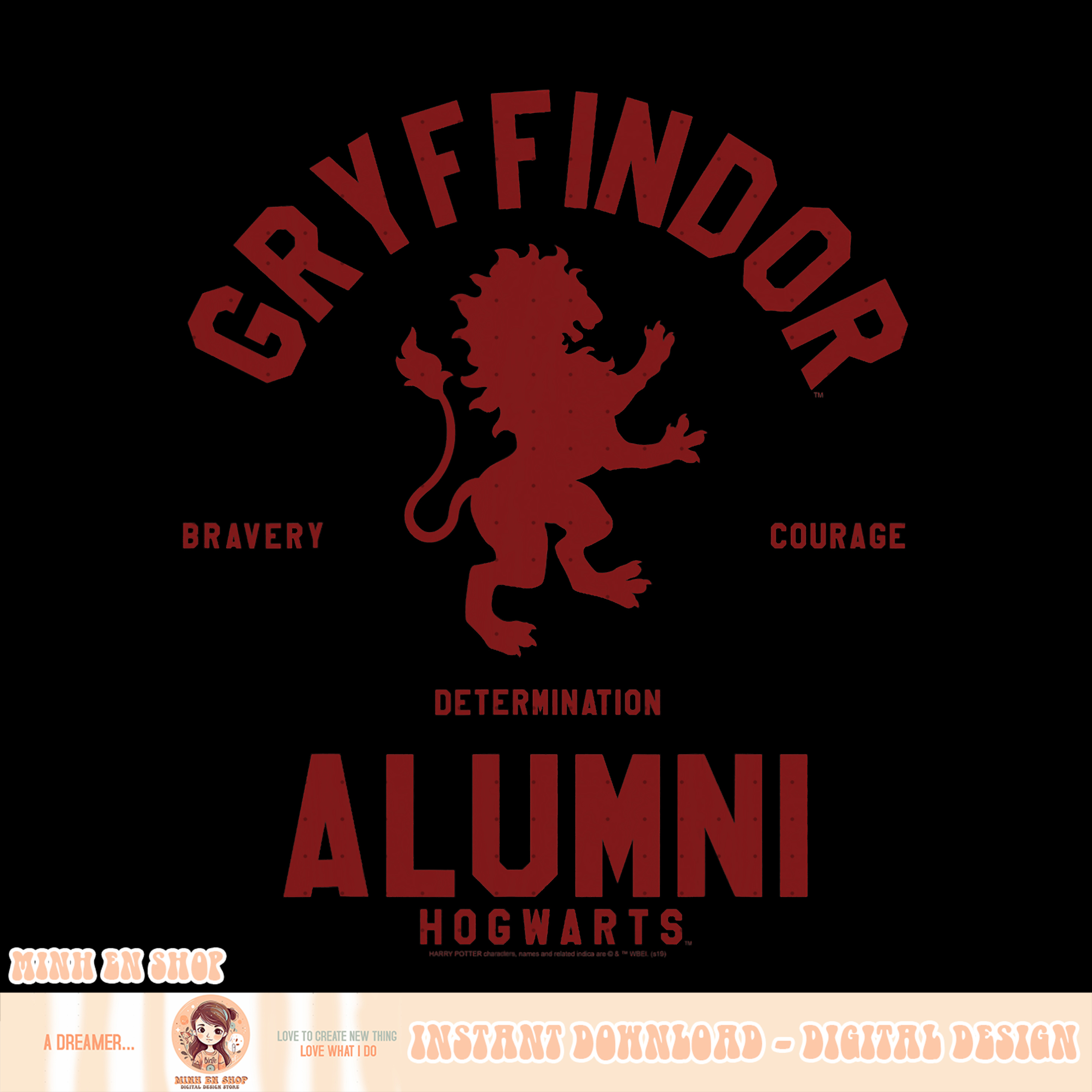 Harry Potter Gryffindor Alumni Logo PNG Download | Inspire Uplift
